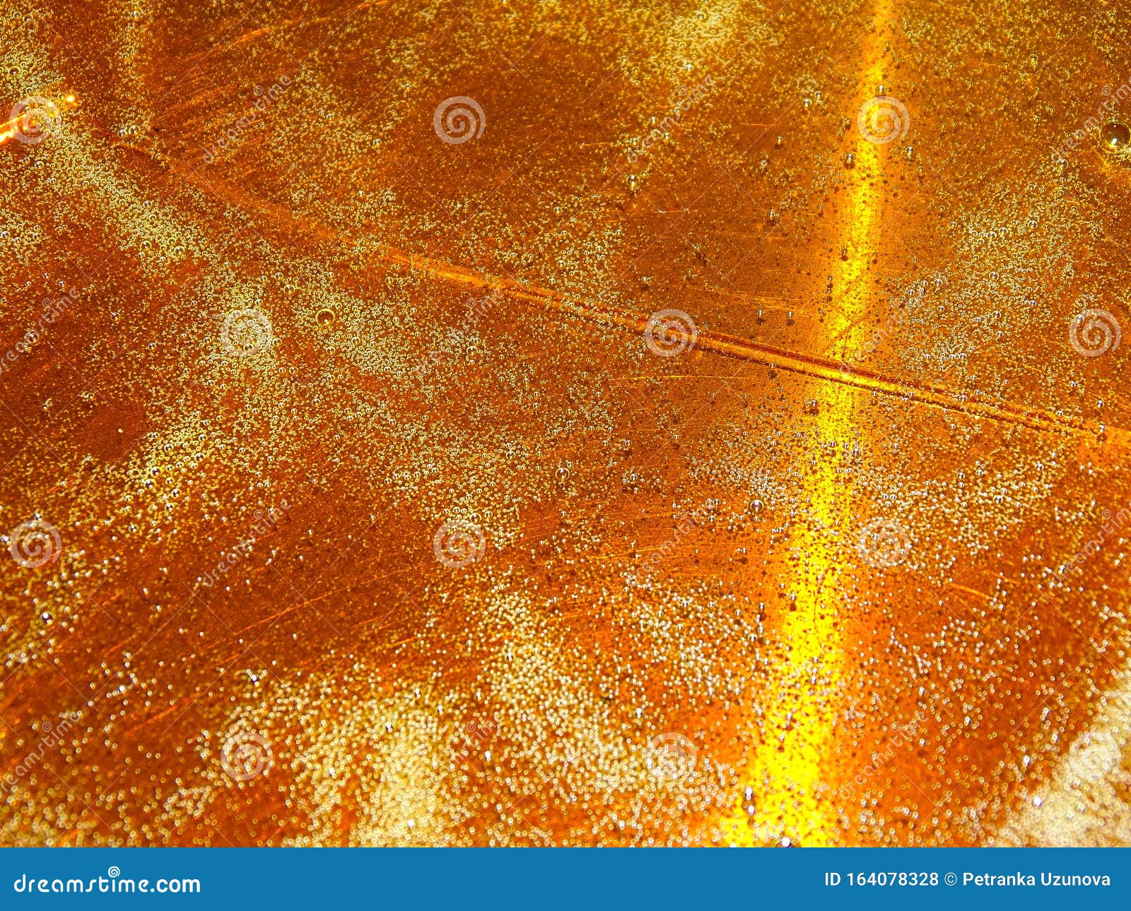 Bright Caramel Background, Caramel Texture Top View Stock Photo - Image ...