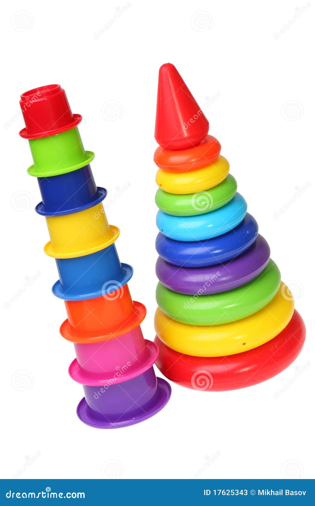 Bright Children Plastic Toys Stock Image - Image of plastic, glass ...