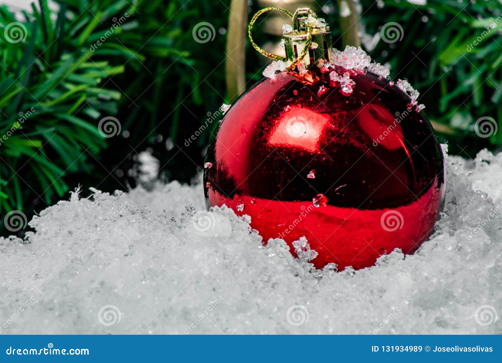 Bright Christmas Spheres a Hope Stock Image - Image of aftern ...