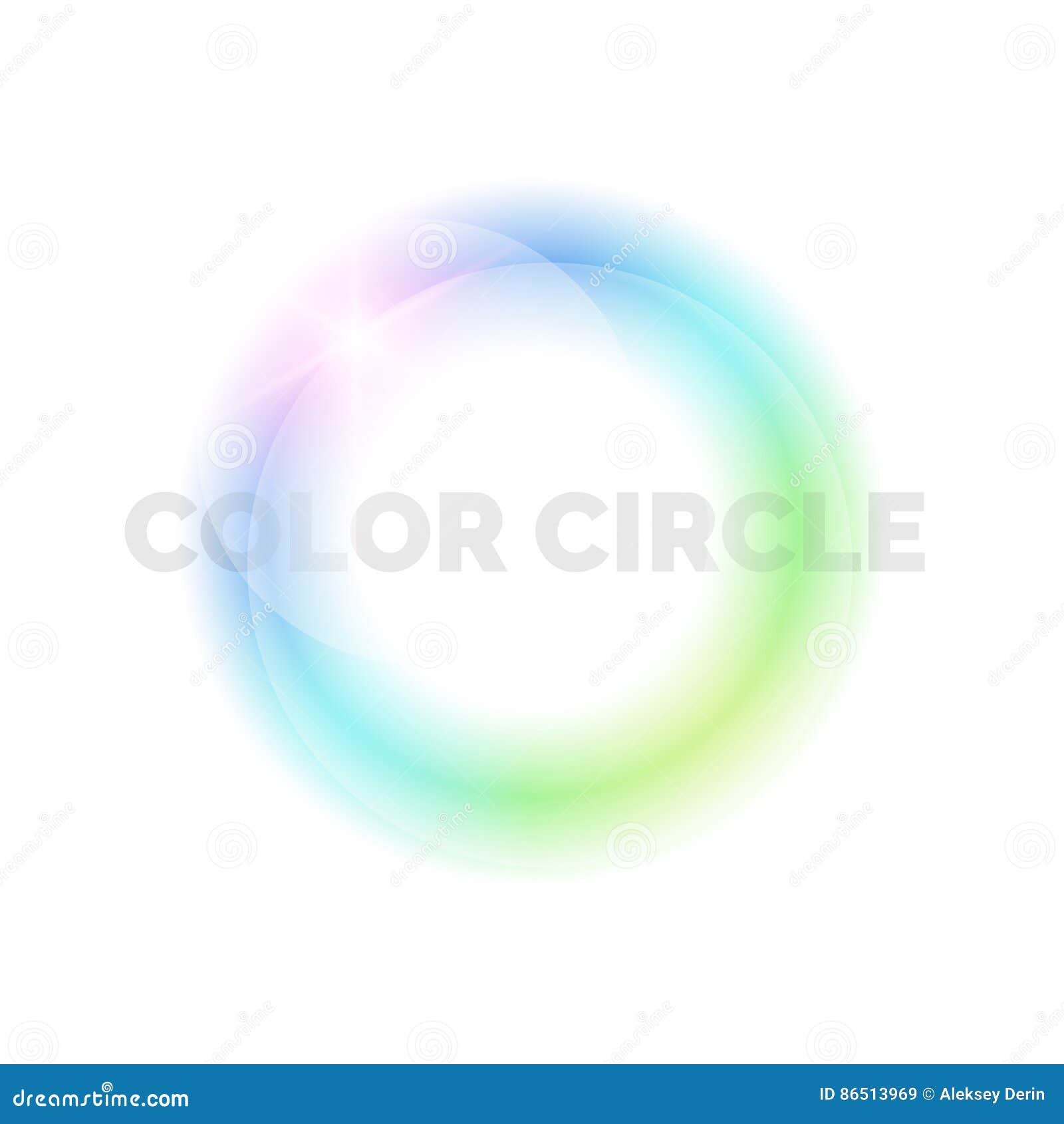 Bright Circle Brochure Cover Design. Template Layout For Annual Report ...