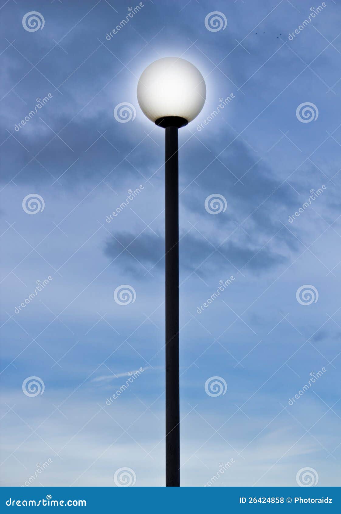 Bright circular lamp. stock photo. Image of modern, ceiling - 26424858