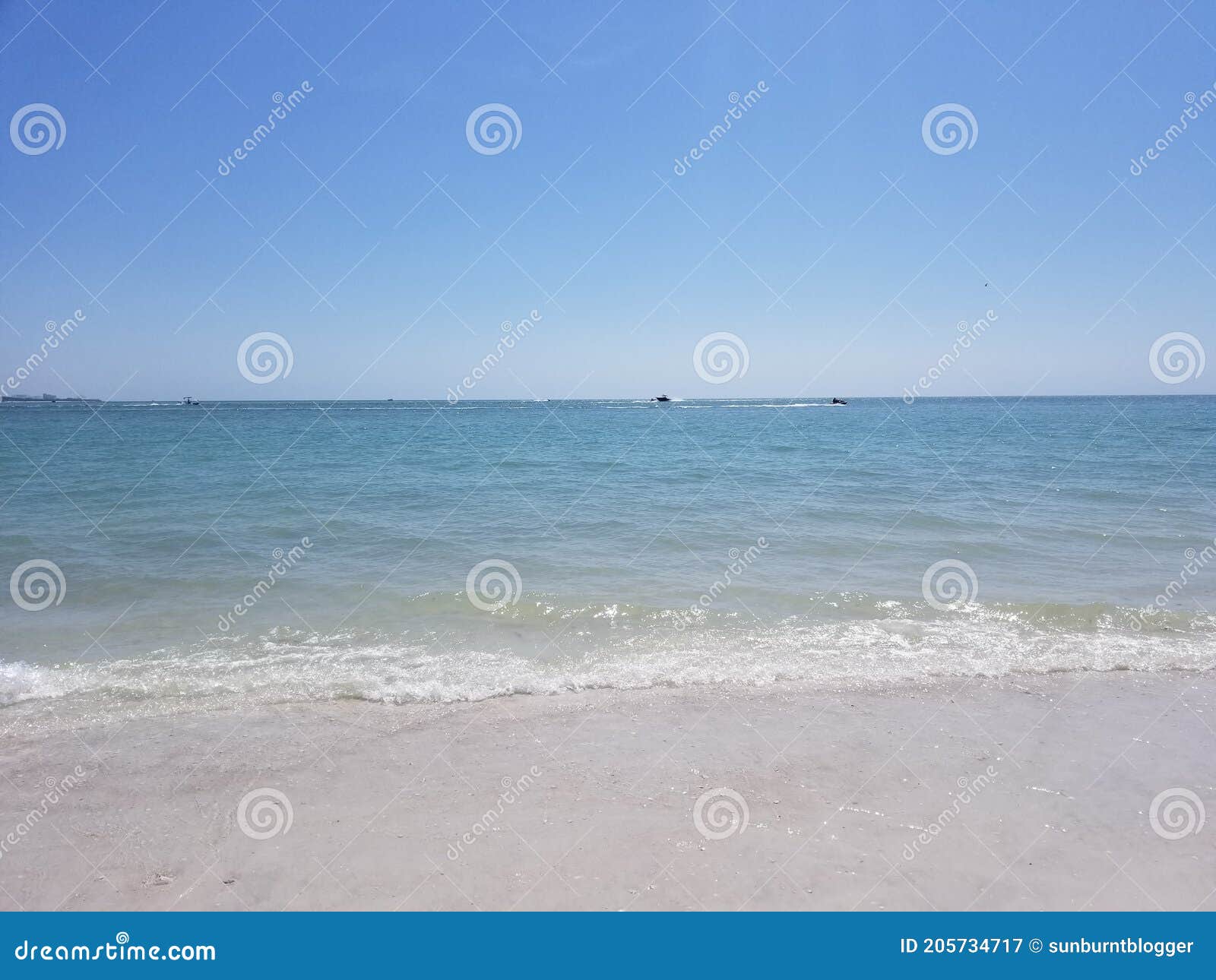 Bright Clear Sky Over the Open Ocean Stock Image - Image of wind, cape ...