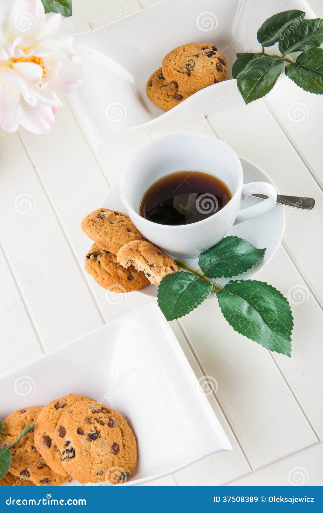 Bright coffee break theme stock image. Image of home - 37508389