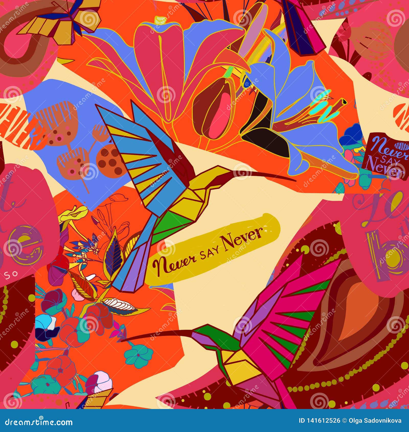 Bright Collage Cartoon Vector | CartoonDealer.com #141612547