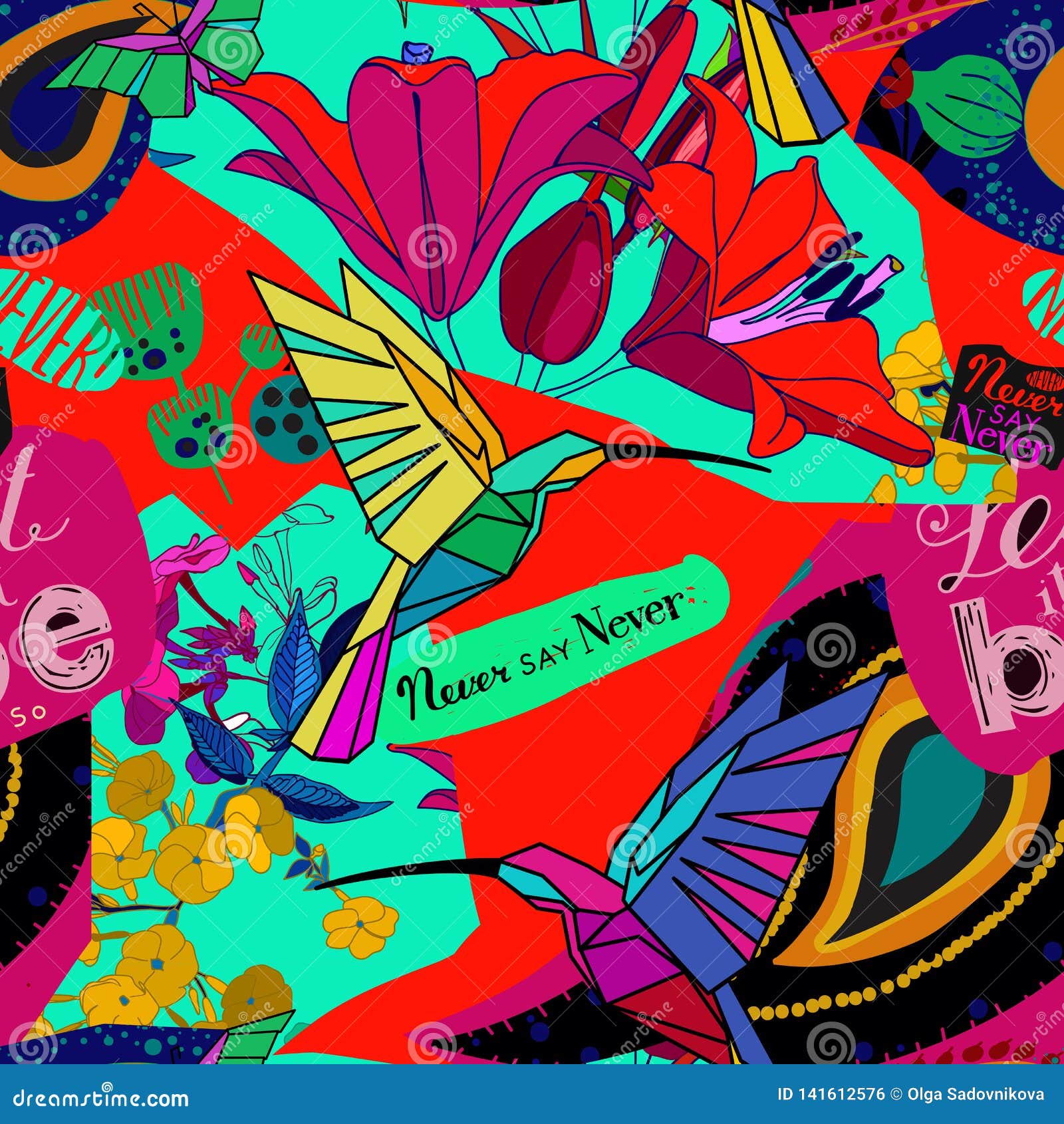 Bright Collage Cartoon Vector | CartoonDealer.com #141612547