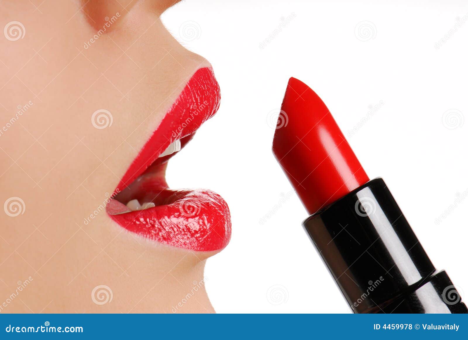 Bright color stock photo. Image of lipstick, close, lips - 4459978