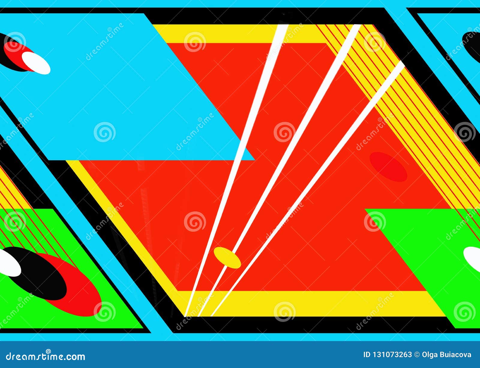 Bright Color Background in Avant-garde Style. Texture Units for Stock ...