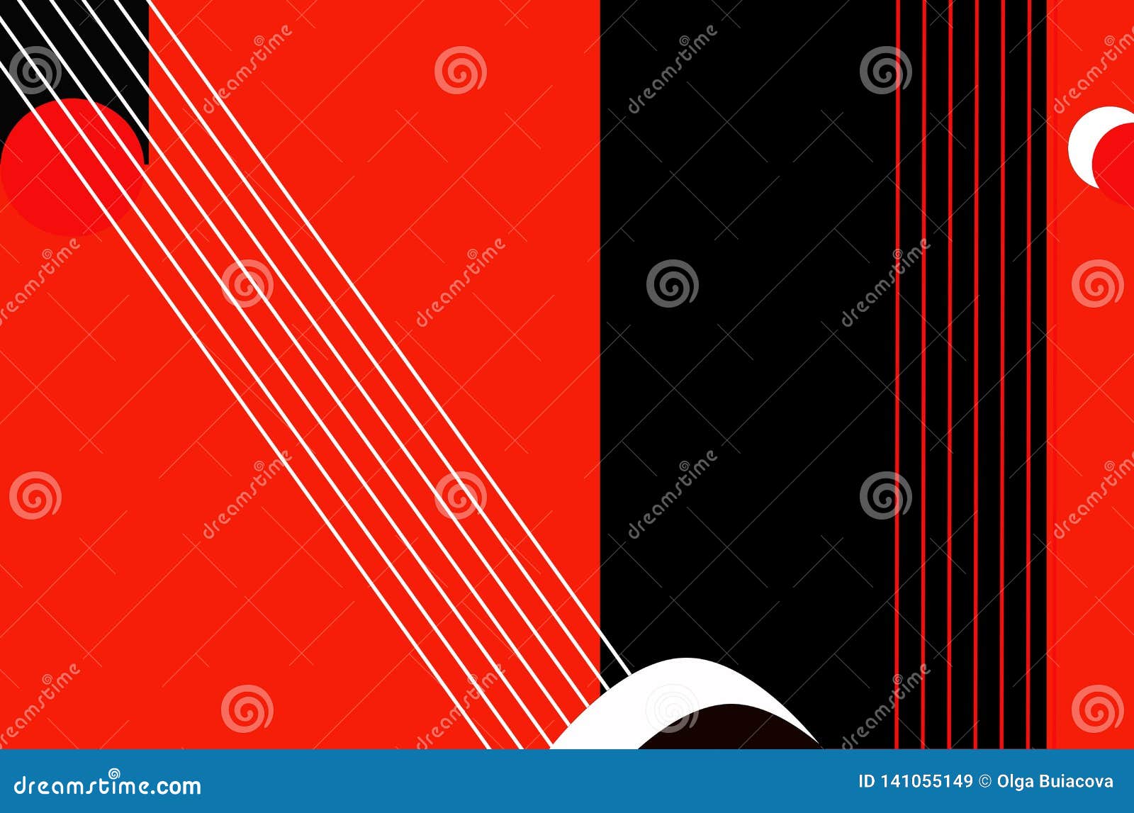 Bright Color Background in Avant-garde Style. Texture Units for ...