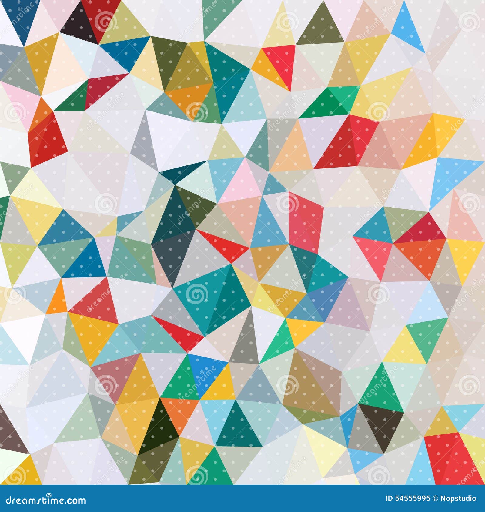 Bright Color Background with Dot Pattern Stock Vector - Illustration of ...