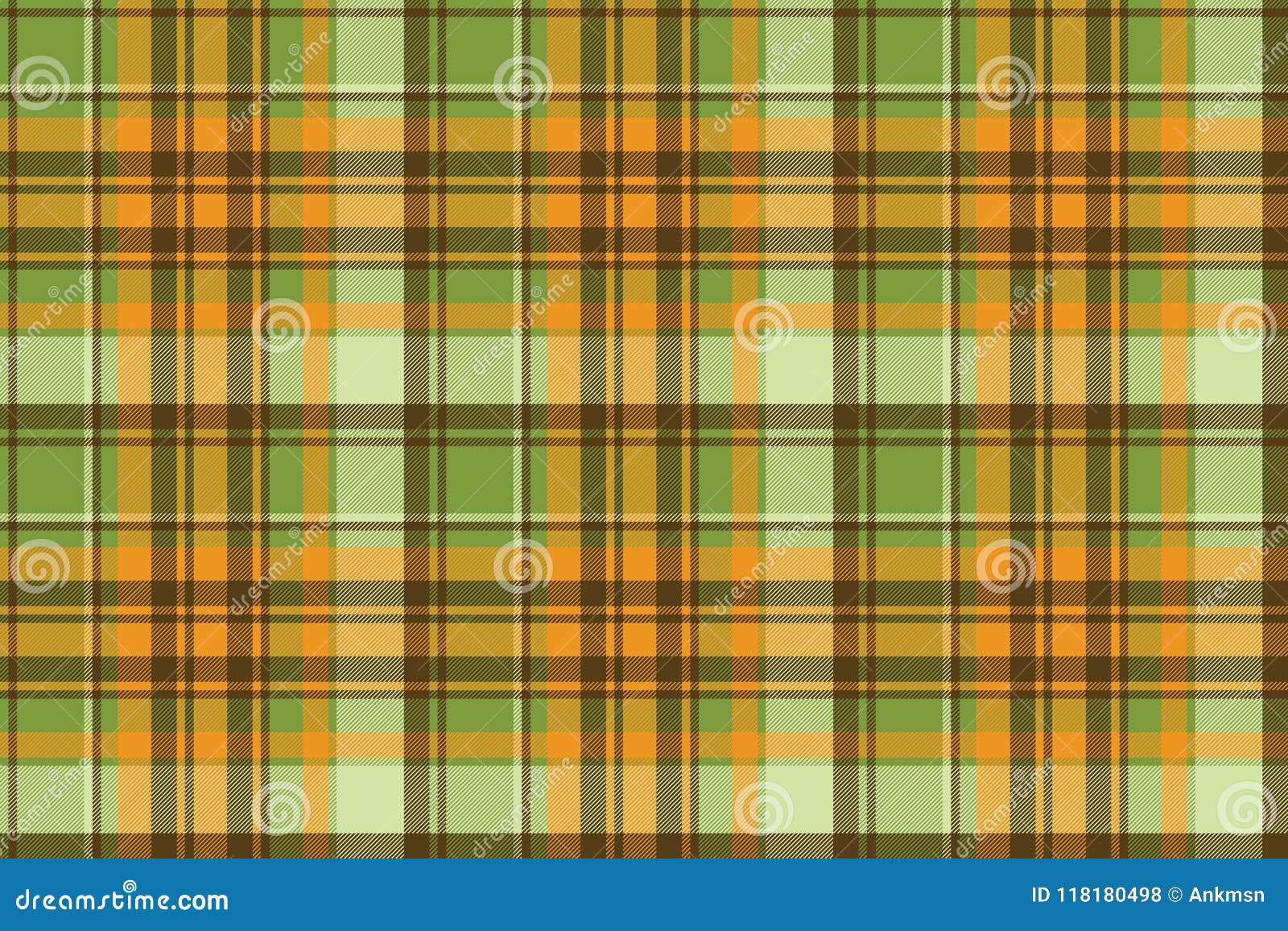 Bright Color Check Plaid Seamless Pattern Stock Vector - Illustration ...