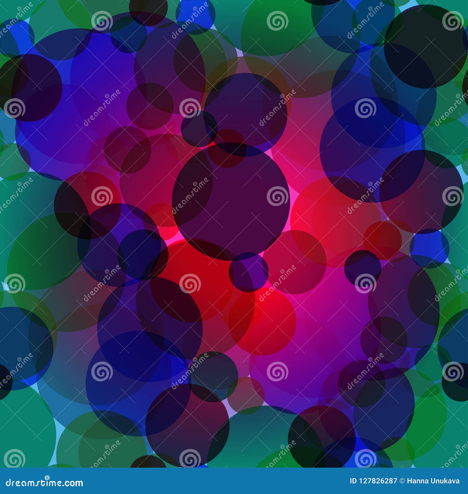 Bright Color Circular Background Stock Vector - Illustration of ...