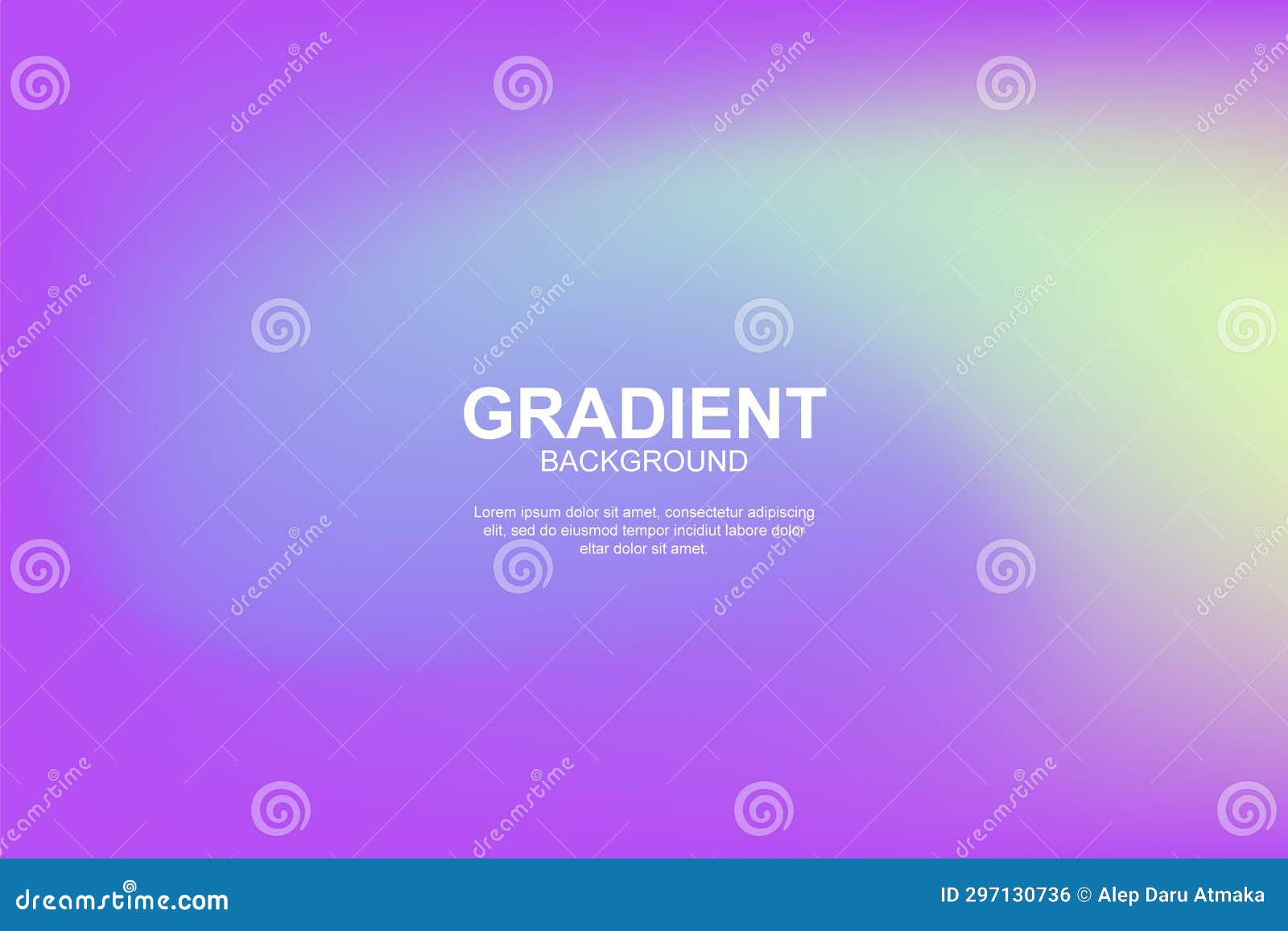 Bright Color Gradient Background Stock Vector - Illustration of color ...