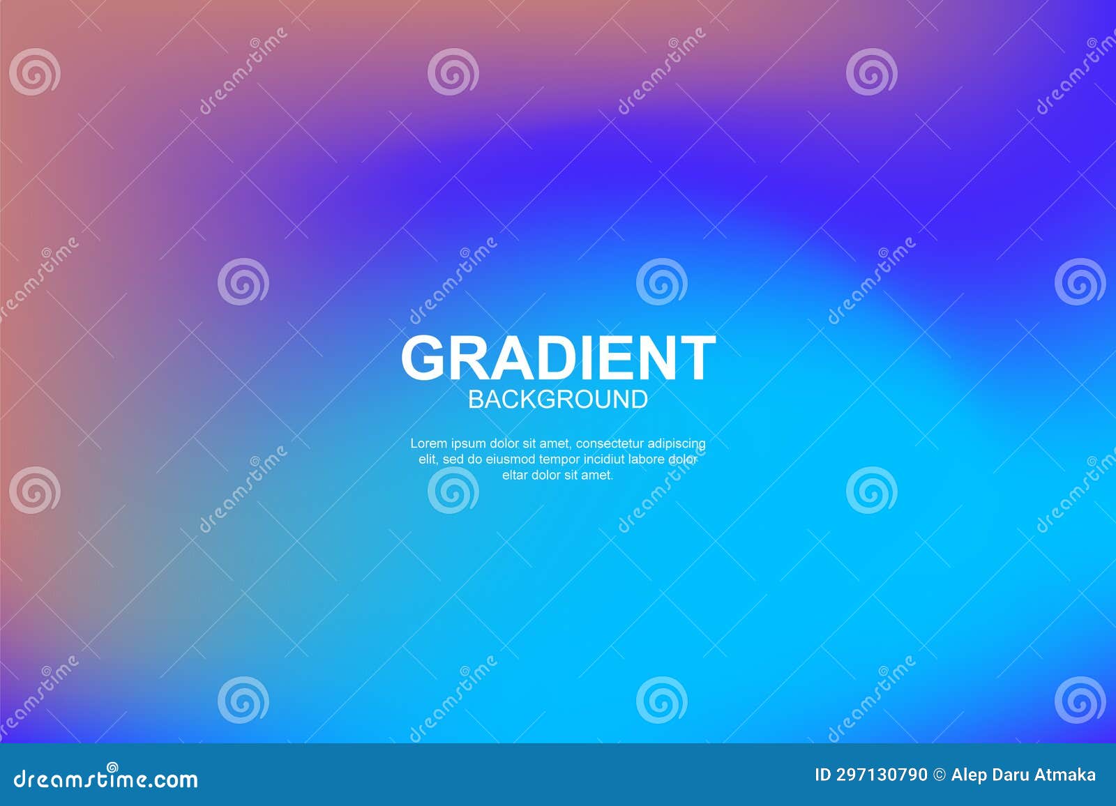 Bright Color Gradient Background Stock Illustration - Illustration of ...
