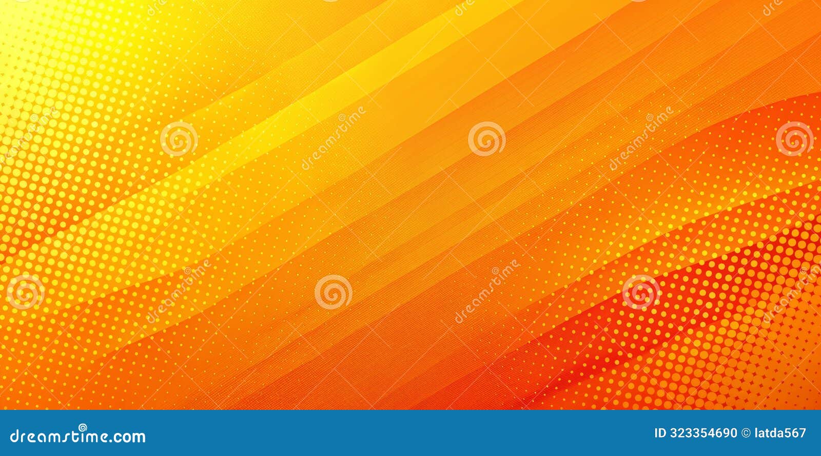 Bright Color Orange Yellow Gradient Abstract Backround Copy Space AI ...