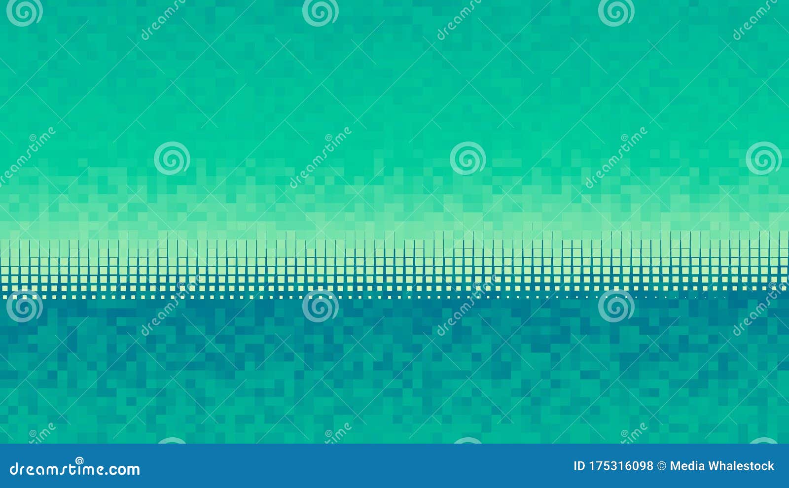 Bright Color Pixel Background with Gradient Transition. Animtion Stock ...