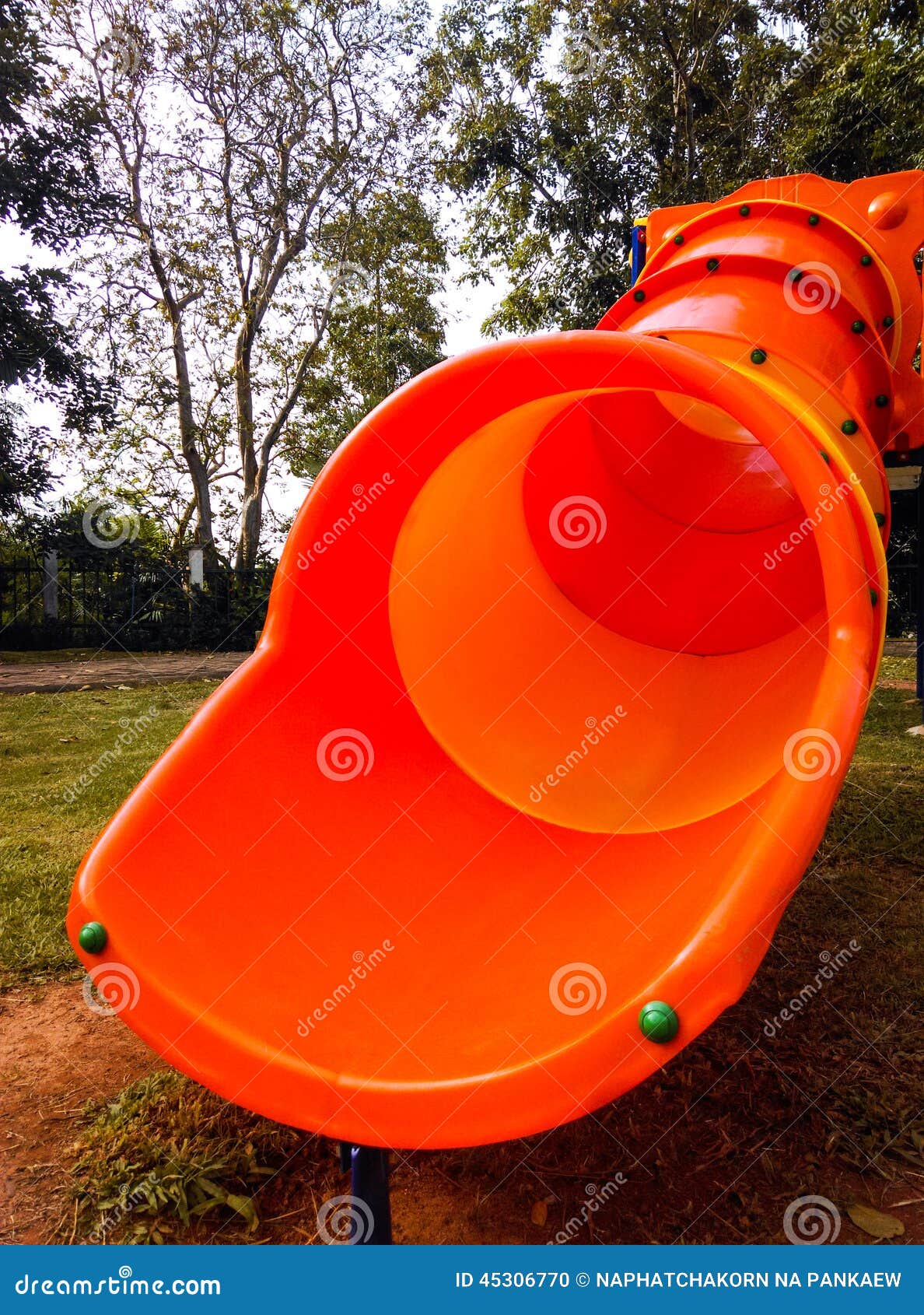 Bright color slide stock photo. Image of bright, playground - 45306770