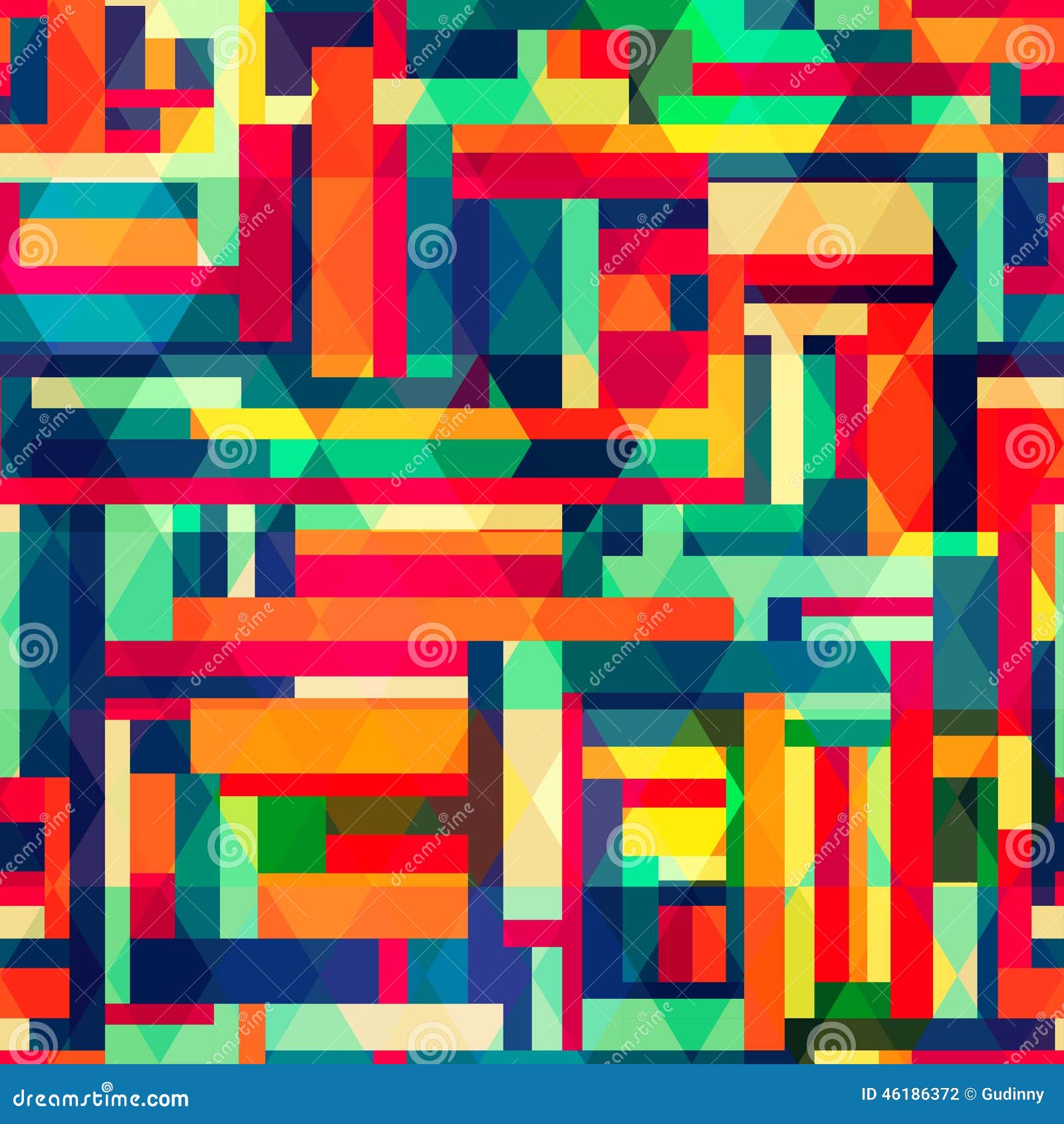 Seamless Square Color Pattern Stock Illustrations – 153,534 Seamless ...