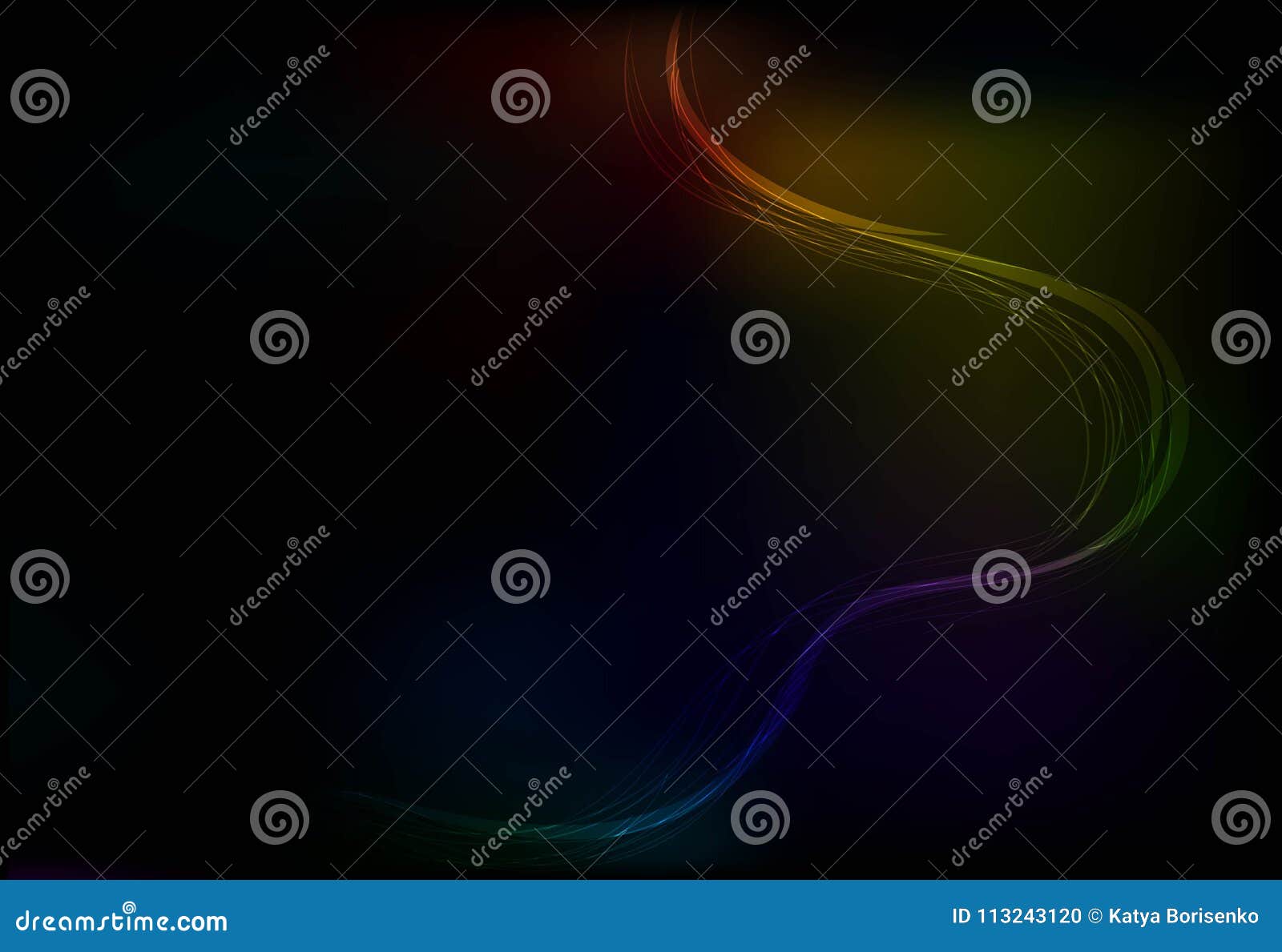 Bright Colored Abstract Background Stock Illustration - Illustration of ...