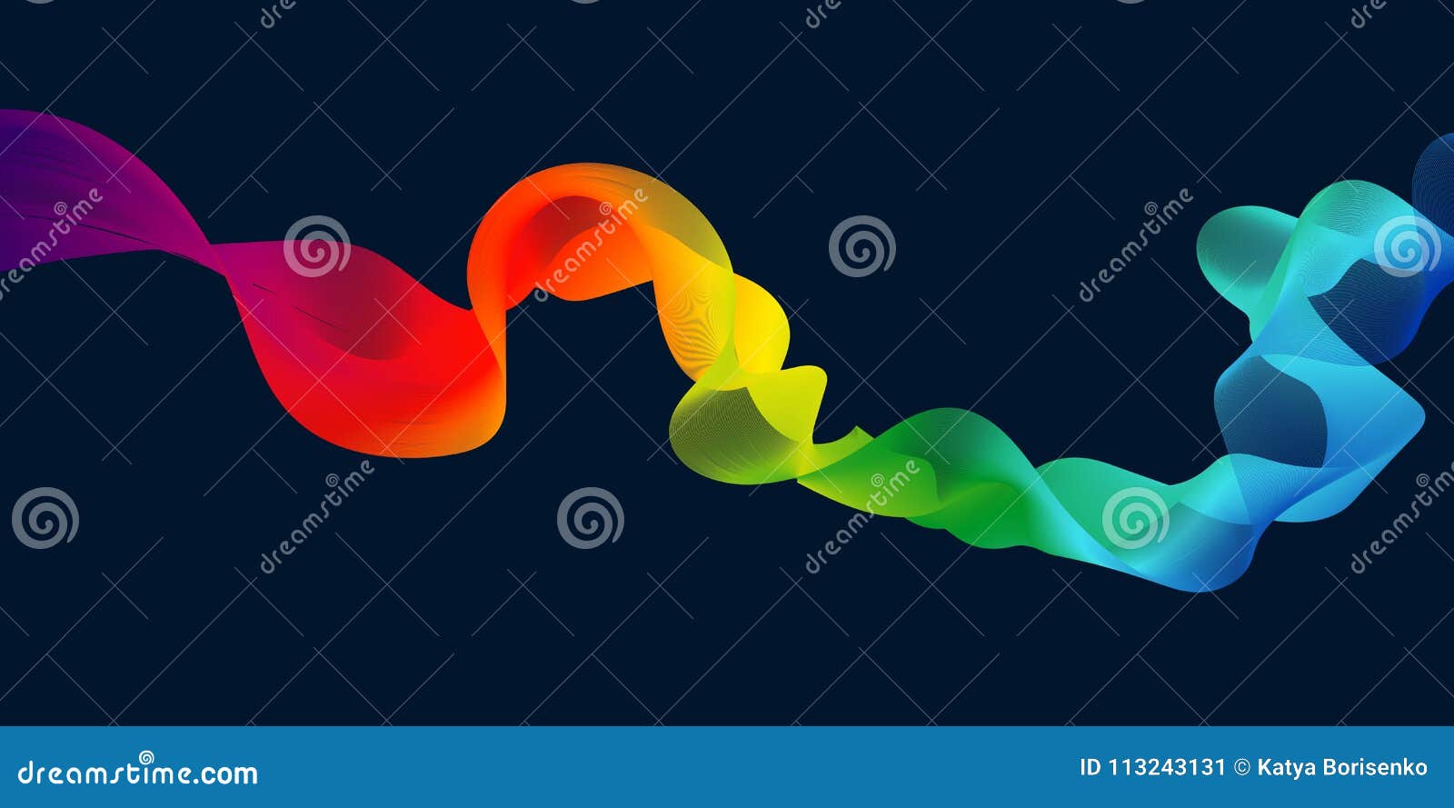 Bright Colored Abstract Background Stock Illustration - Illustration of ...