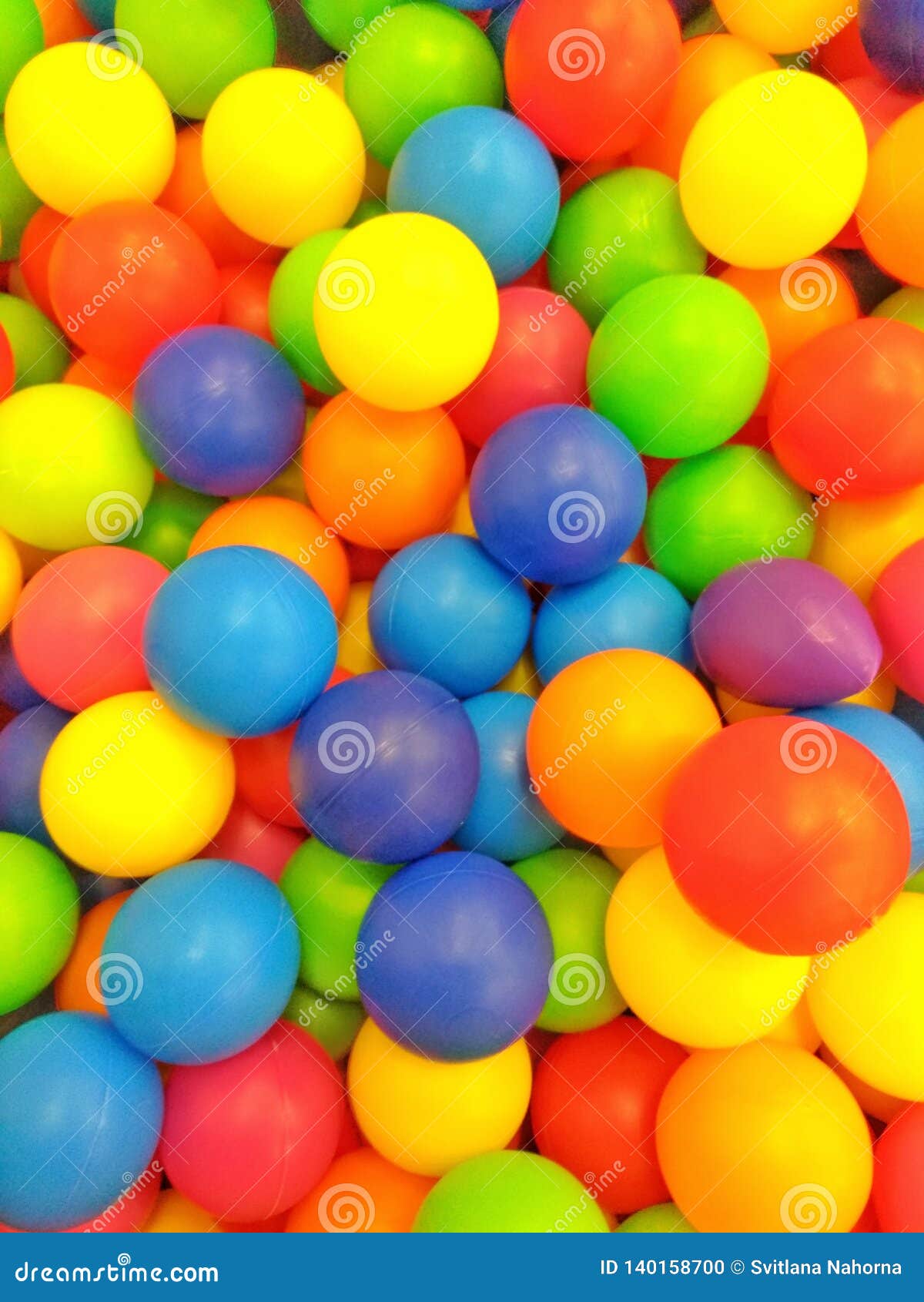 Bright colored balls stock photo. Image of game, impressions - 140158700