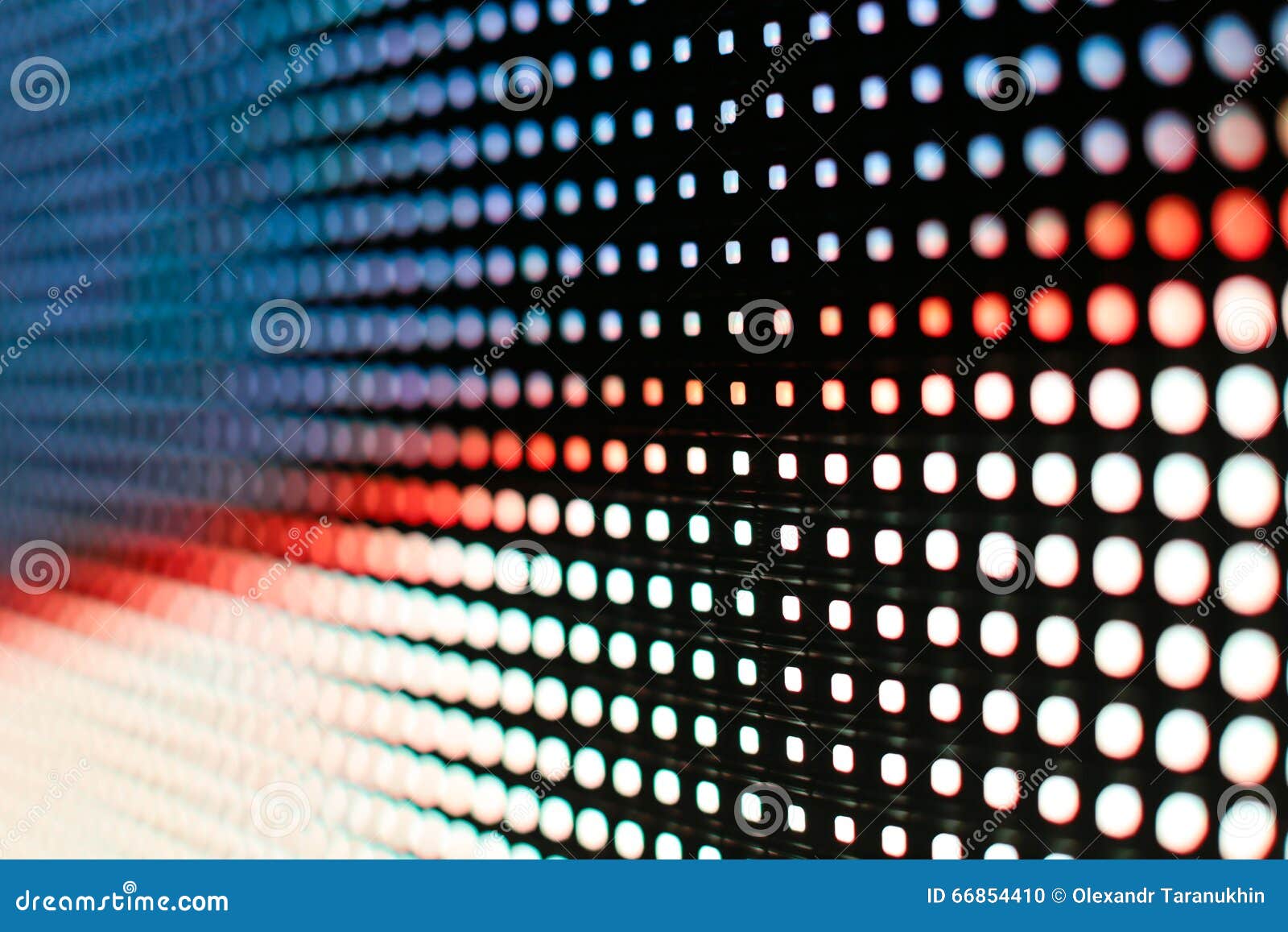 Bright Colored Blue and White LED Smd Screen Stock Photo - Image of ...