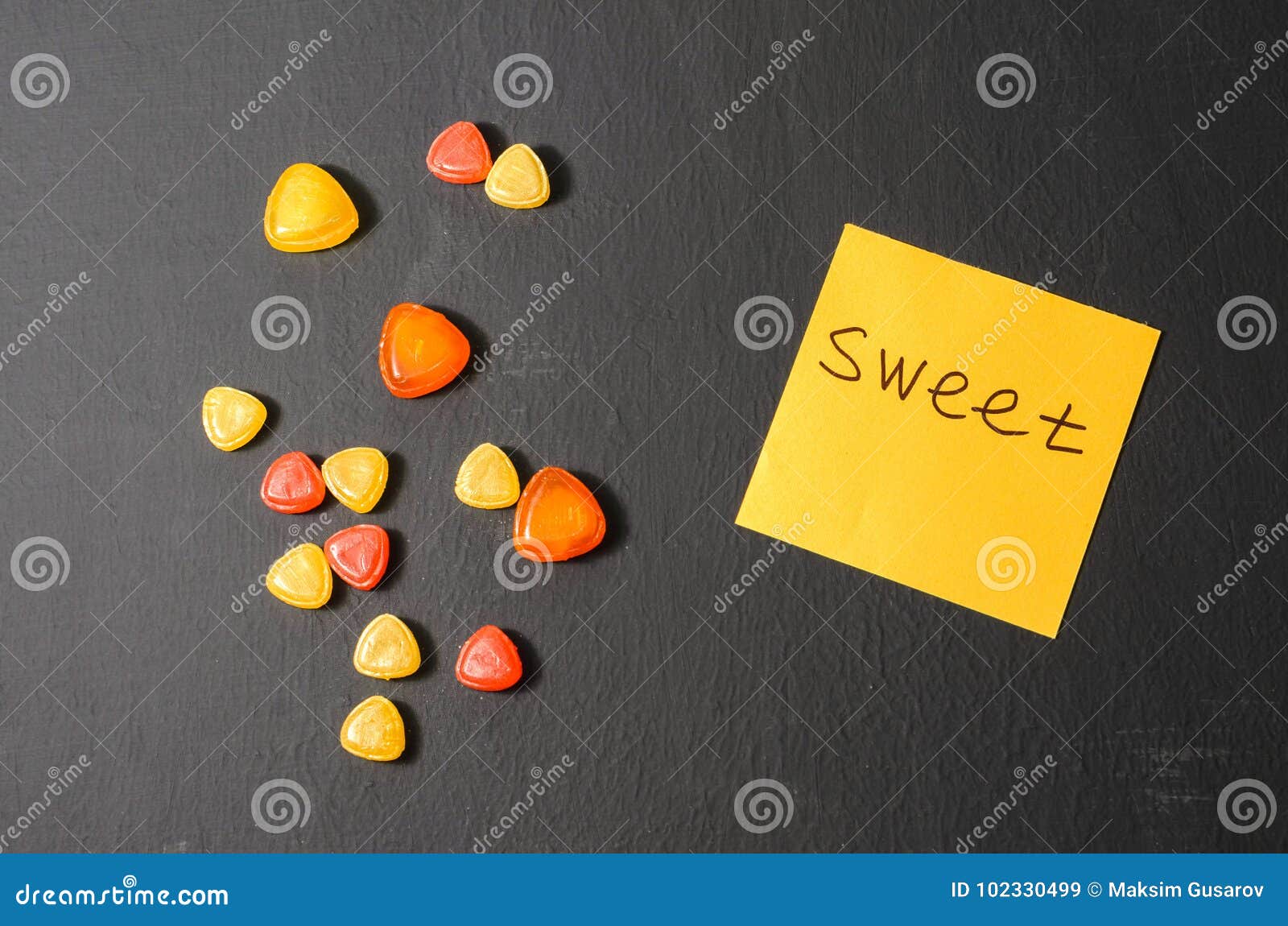 Bright Colored Candy, Sweets, Sweets Stock Image - Image of childhood ...