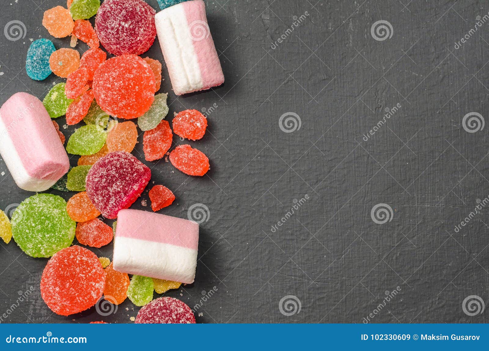 Bright Colored Candy, Sweets, Sweets Stock Image - Image of colorful ...