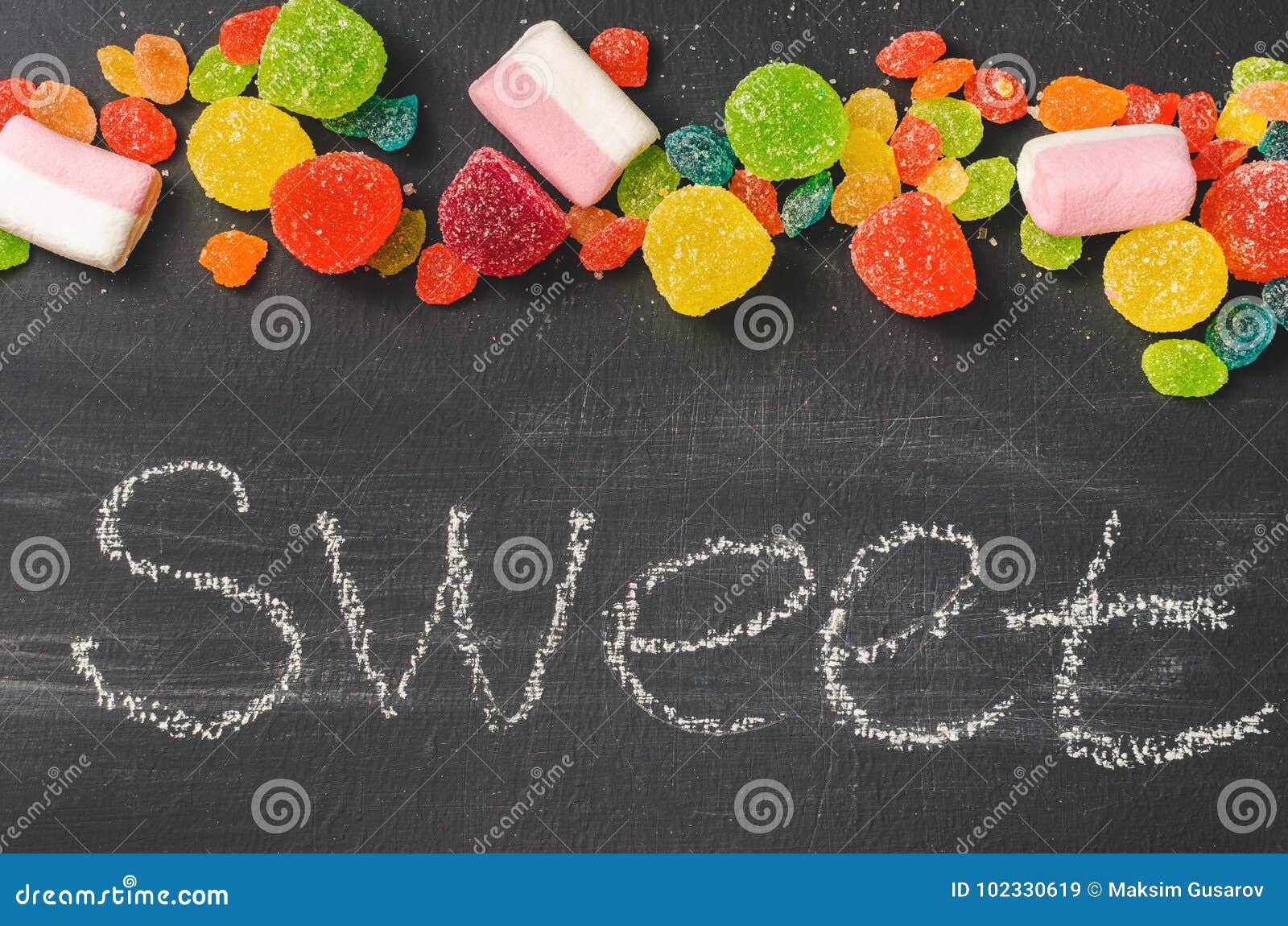 Bright Colored Candy, Sweets, Sweets Stock Image - Image of citrus ...