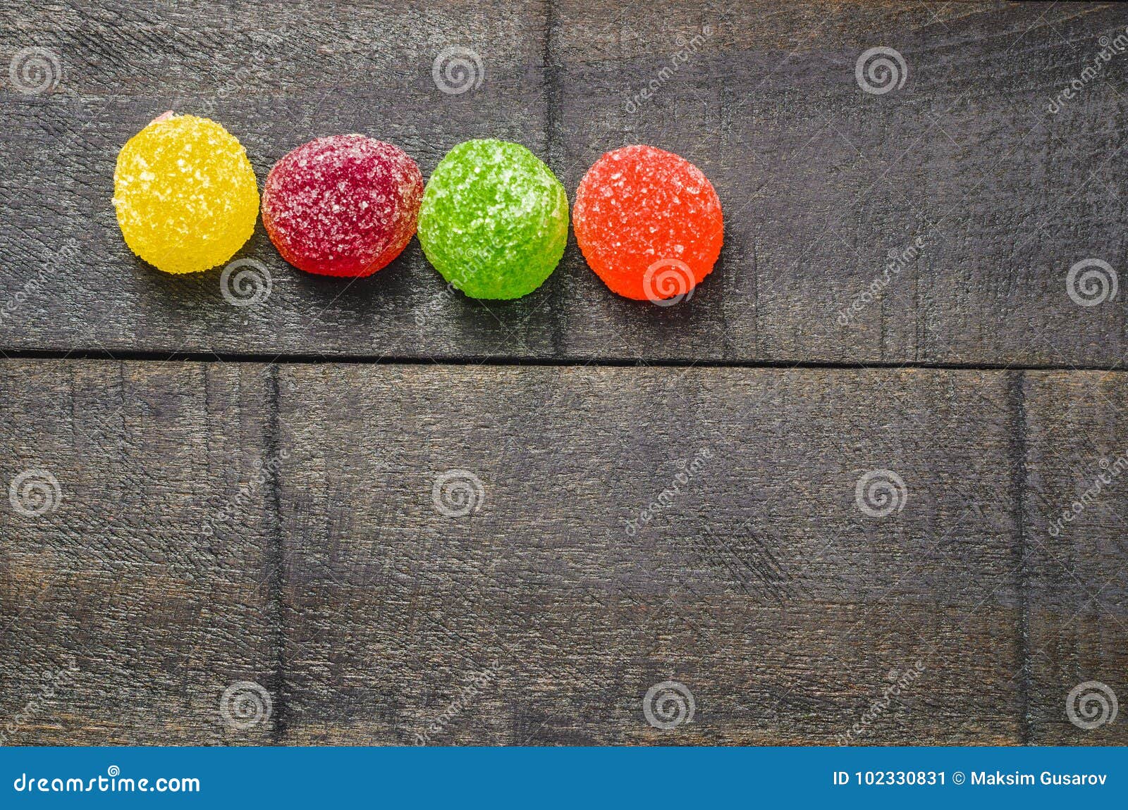 Bright Colored Candy, Sweets, Sweets On A Dark Background Stock Image ...
