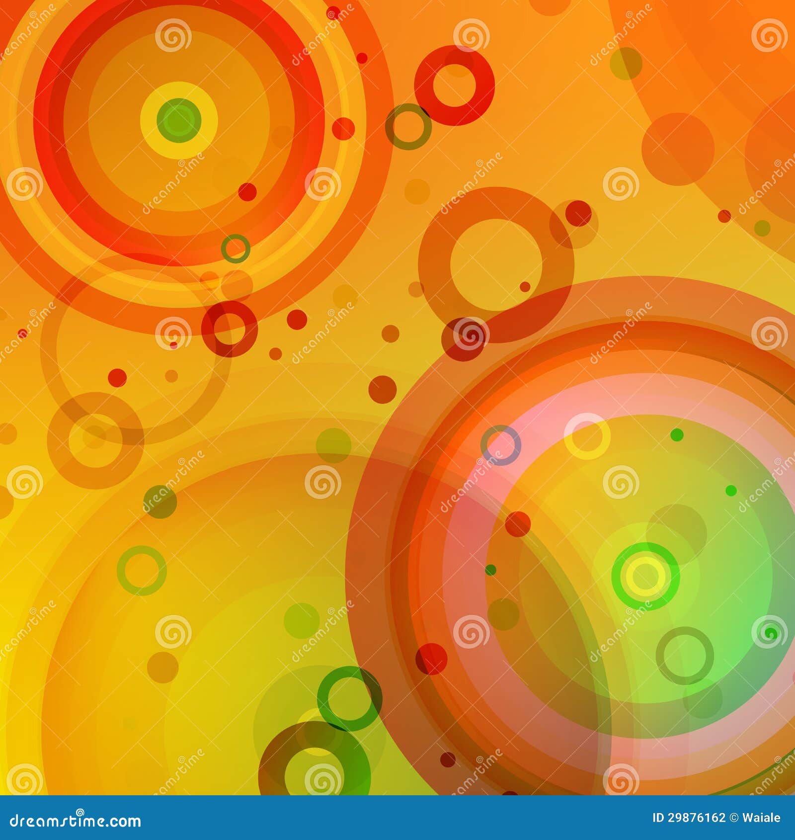 Colored Circles On A Gray Background With Illumination. Seamless ...