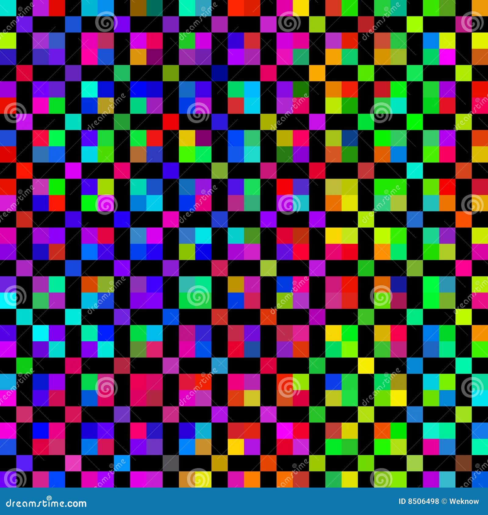 Bright Colored Cubes Pattern Stock Illustration - Illustration of gift ...