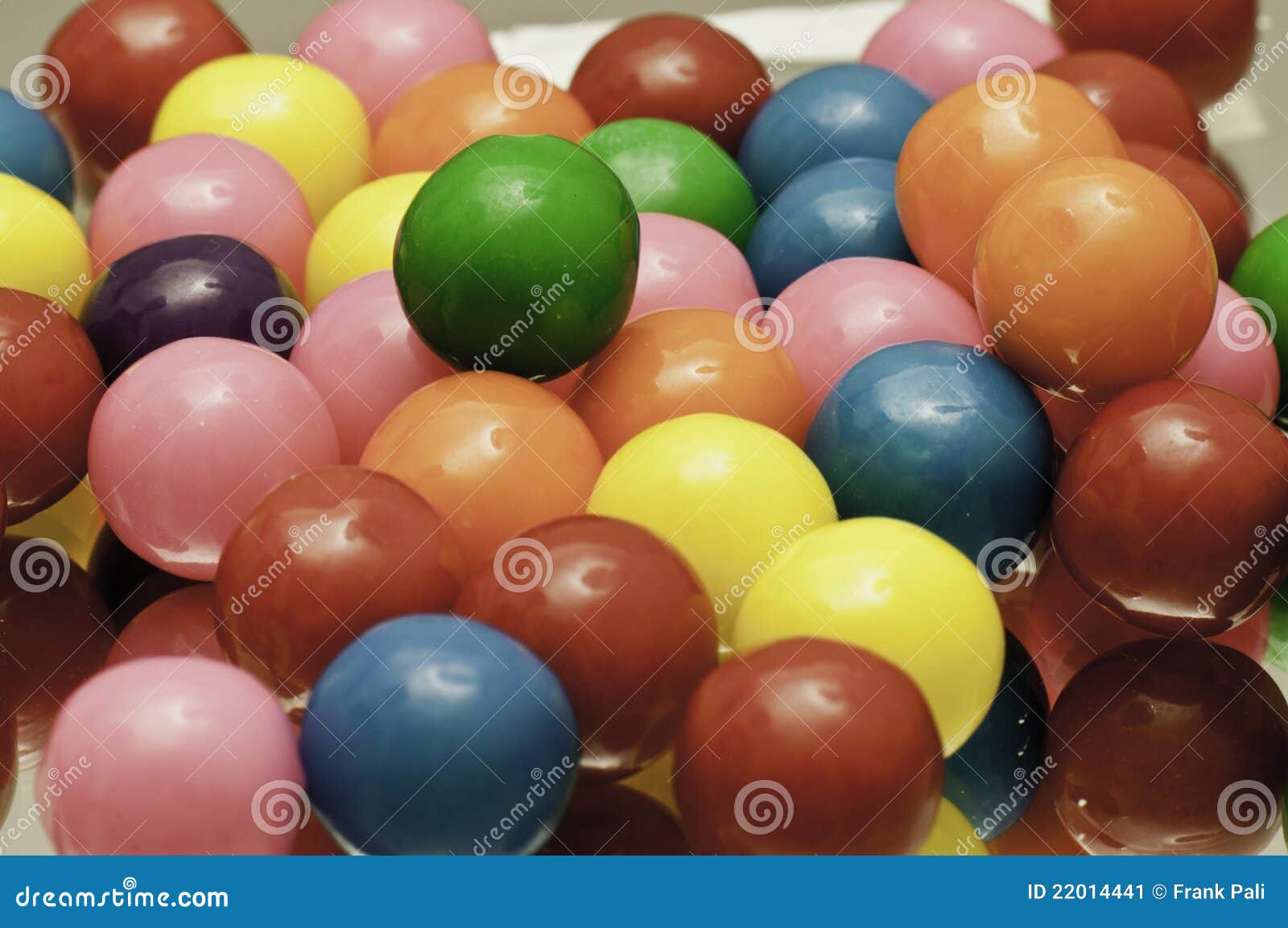 Bright colored gumballs stock image. Image of background - 22014441