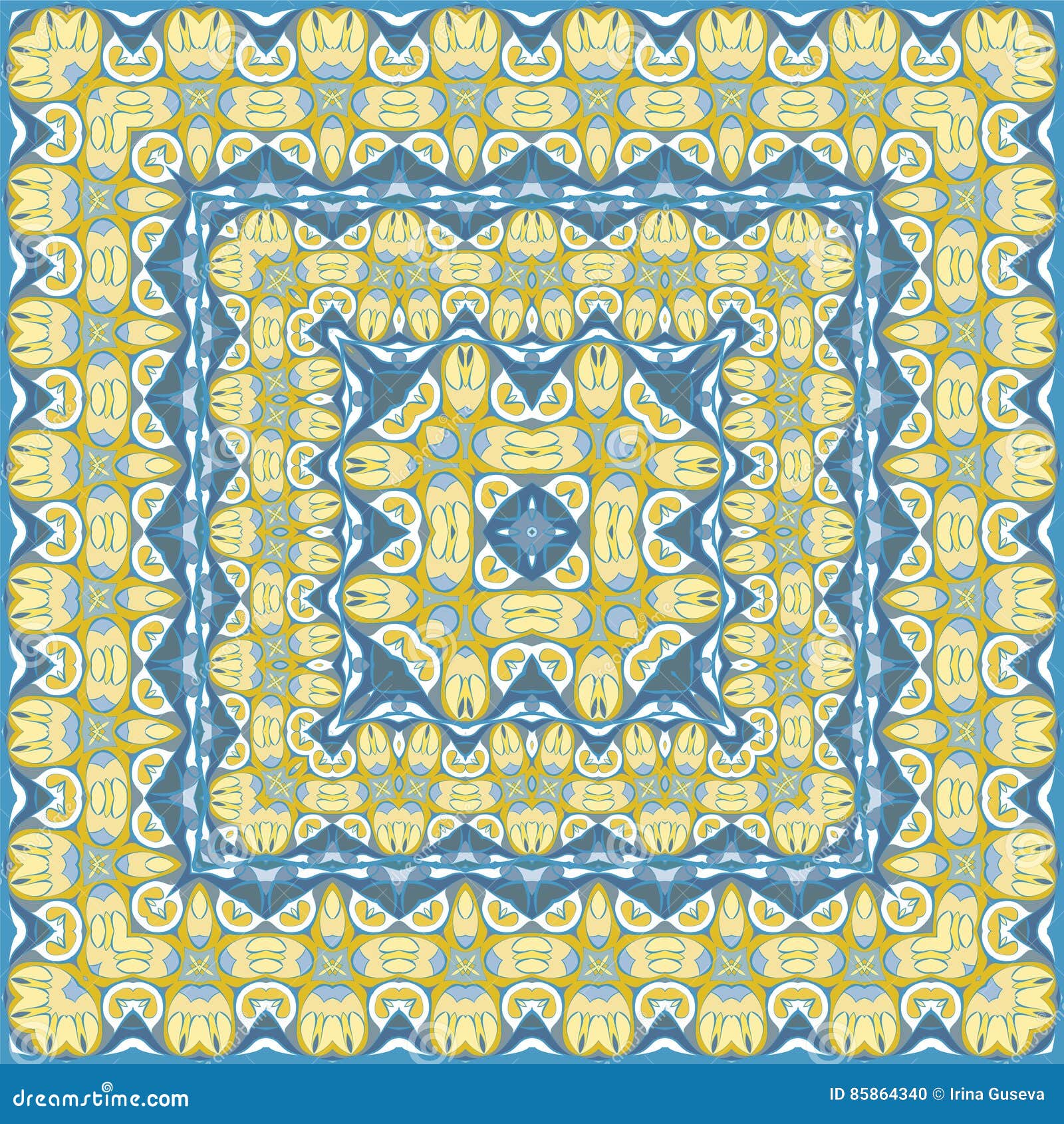 Bright Colored Handkerchief Stock Vector - Illustration of neck ...