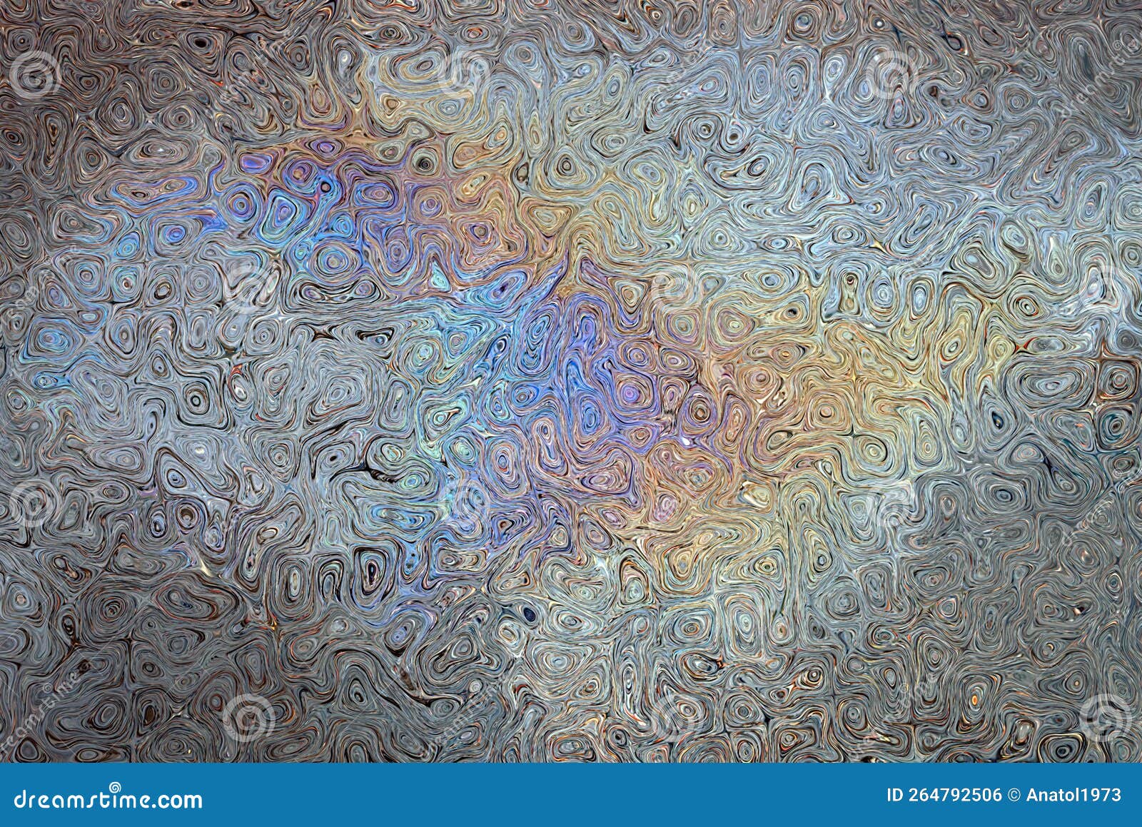 Bright Colored Illustration from Texture with Distortion Stock Photo ...