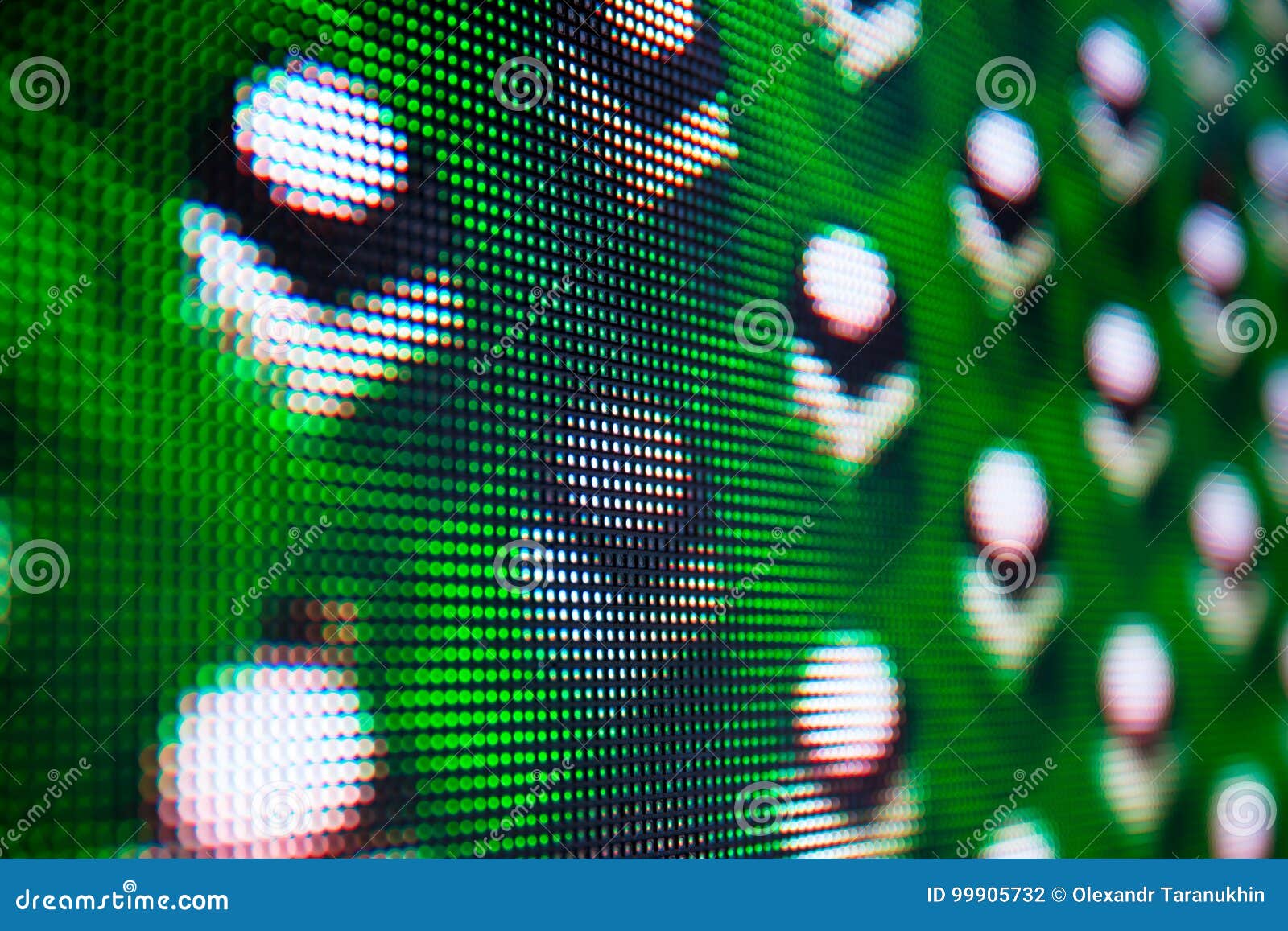 Bright Colored LED Smd Screen Stock Photo - Image of glowing, lights ...