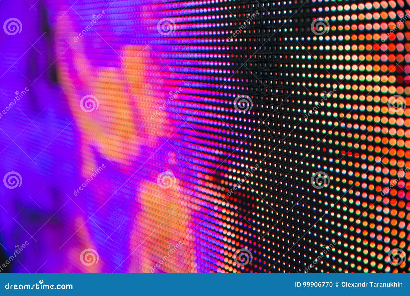 Bright Colored LED Smd Screen Stock Photo - Image of screens, mesh ...