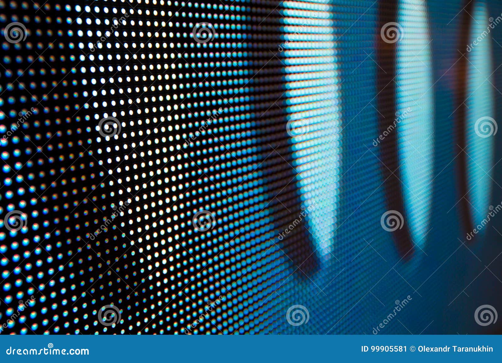 Bright Colored LED Smd Screen Stock Image - Image of screens, lights ...