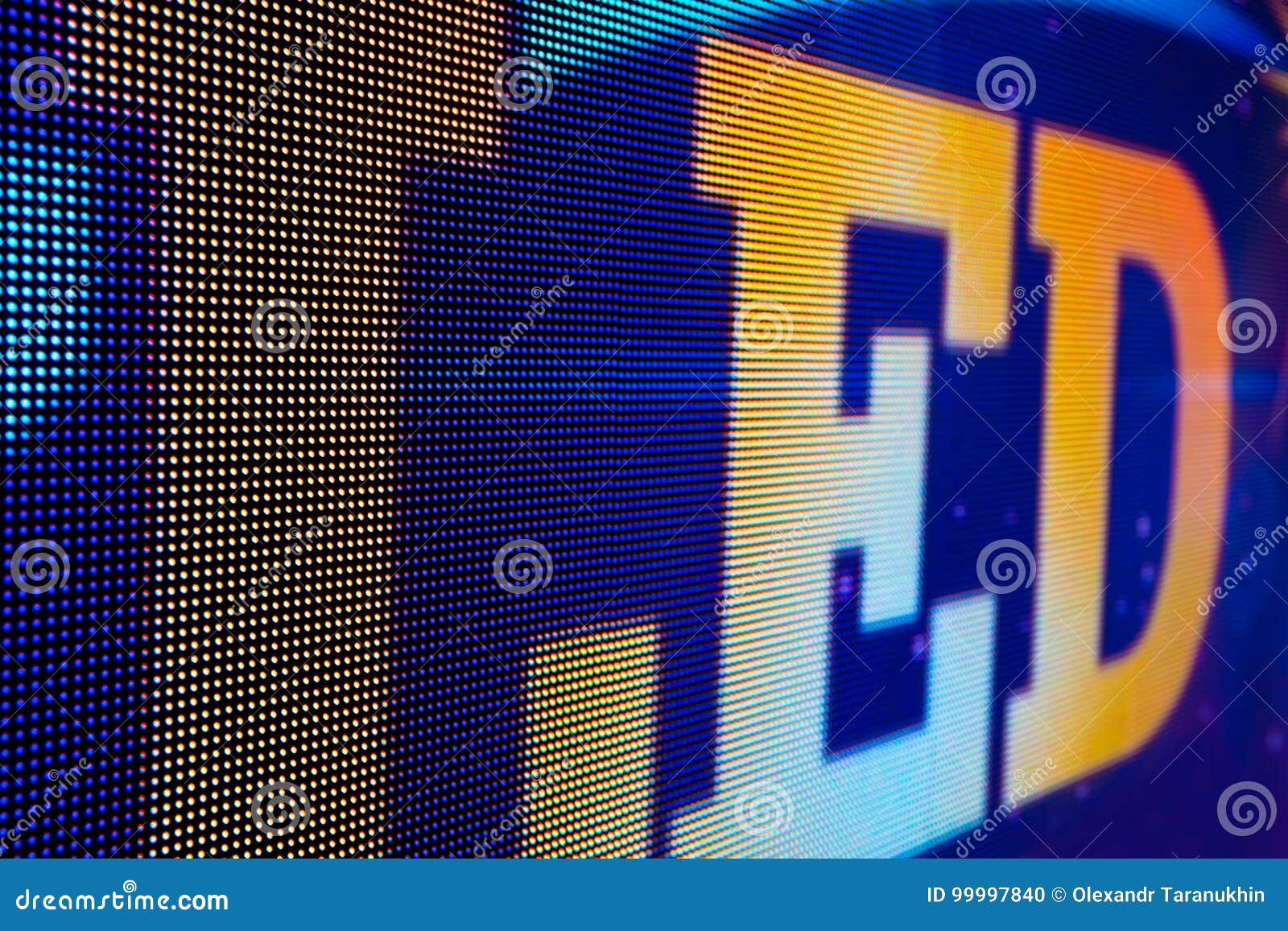 Bright Colored LED Smd Screen Stock Photo - Image of bright, background ...
