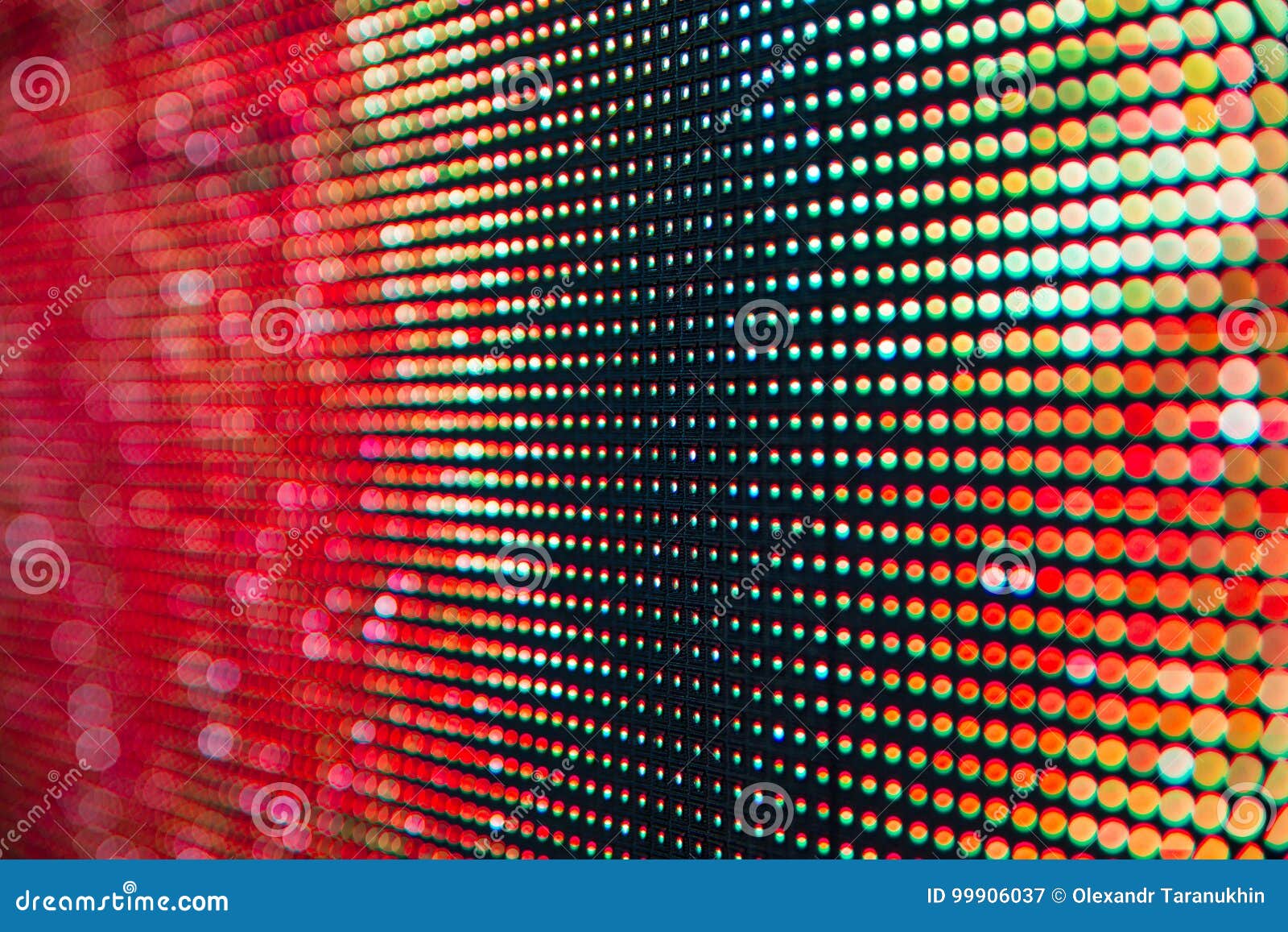Bright Colored LED Smd Screen Stock Image - Image of screen, dots: 99906037