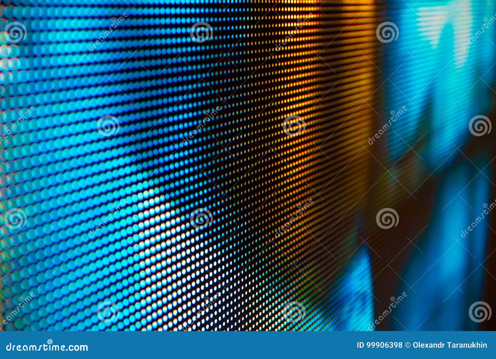 Bright Colored LED Smd Screen Stock Photo - Image of technology ...