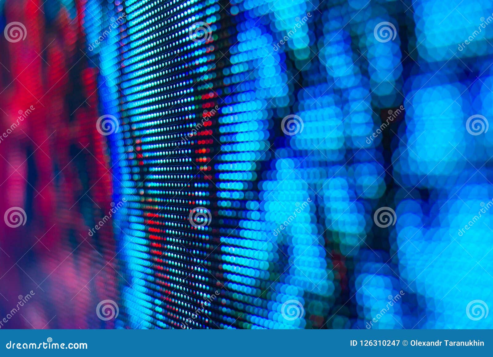 Bright Colored Light LED Smd Screen Stock Image - Image of screen ...