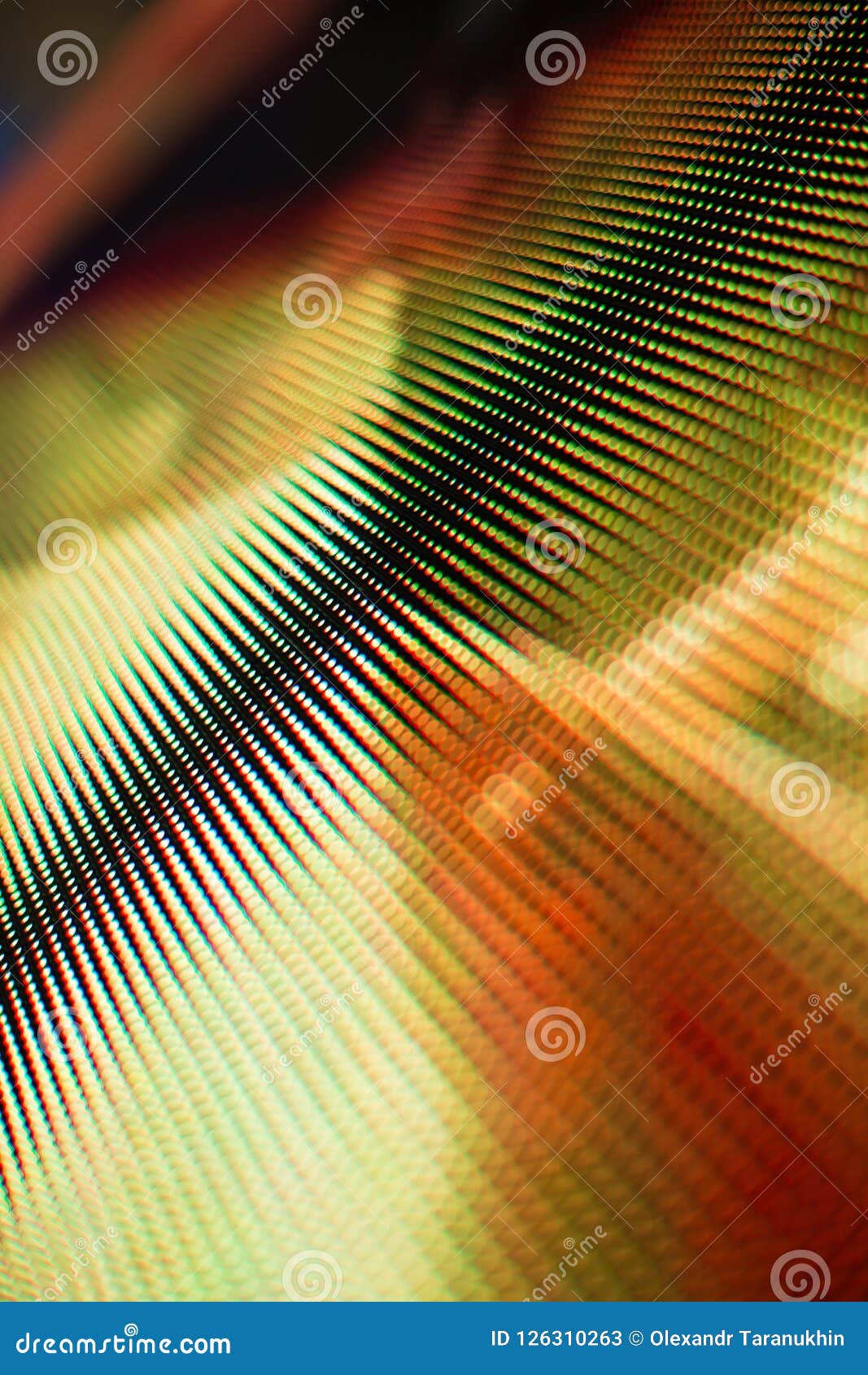 Bright Colored Light LED Smd Screen Stock Image - Image of glowing ...