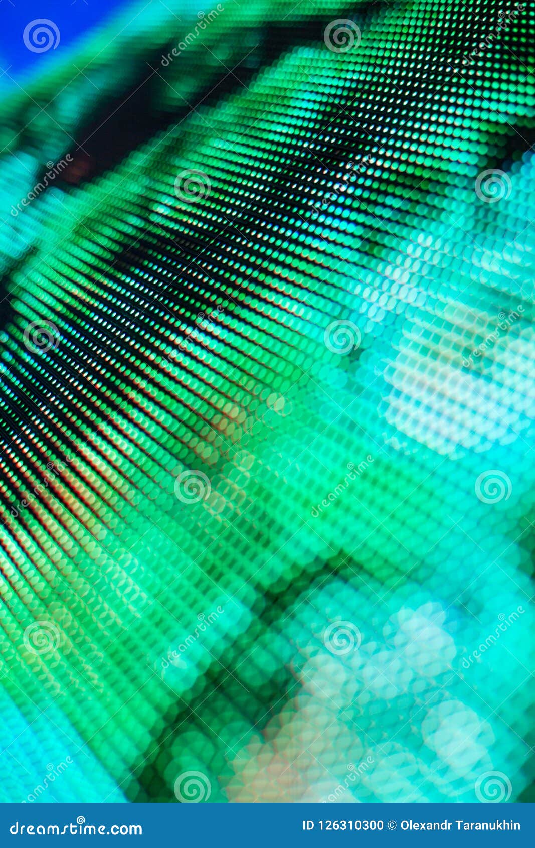 Bright Colored Light LED Smd Screen Stock Photo - Image of bulb, mesh ...