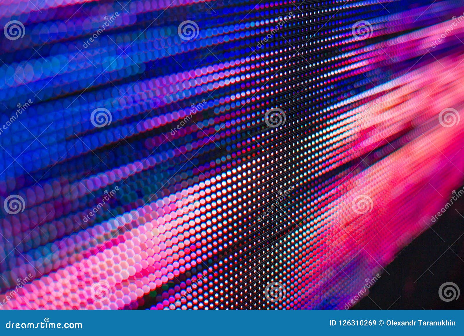 Bright Colored Light LED Smd Screen Stock Image - Image of lights ...