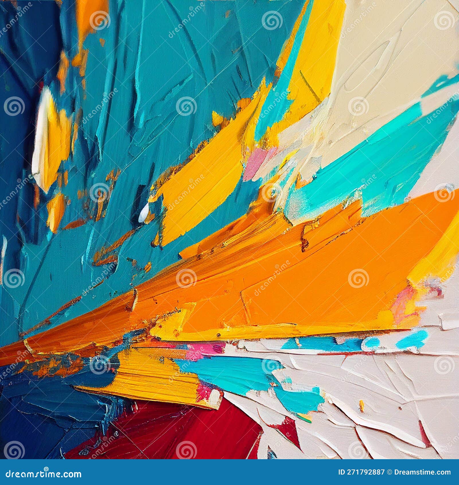 Bright Colored of Oil Painting Texture Made with a Brush on Canvas ... Bright Colored of Oil Painting Texture Made with a Brush on Canvas ...