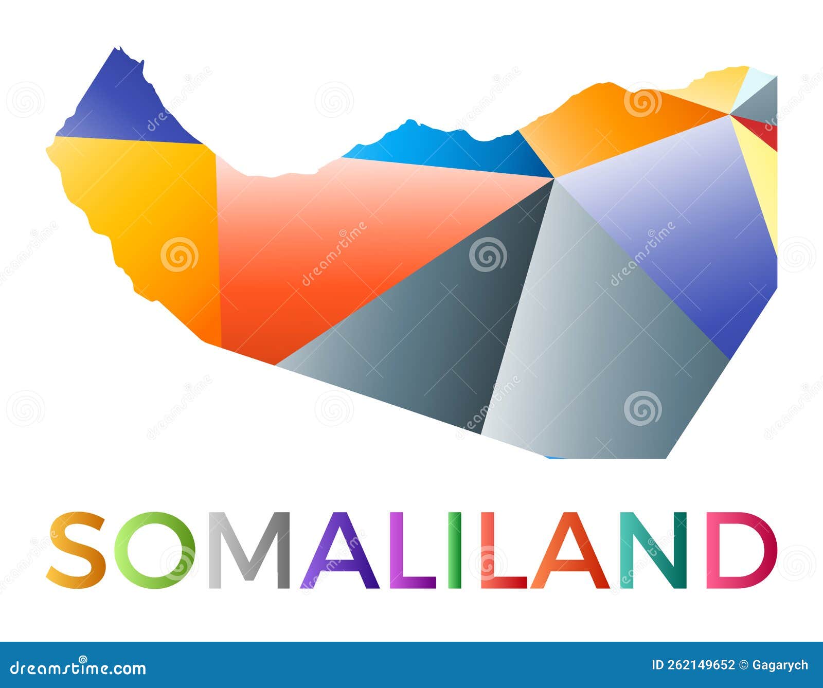 Somaliland Geometric Polygonal, Mosaic Style Maps. Cartoon Vector ... Somaliland Geometric Polygonal, Mosaic Style Maps. Cartoon Vector ...