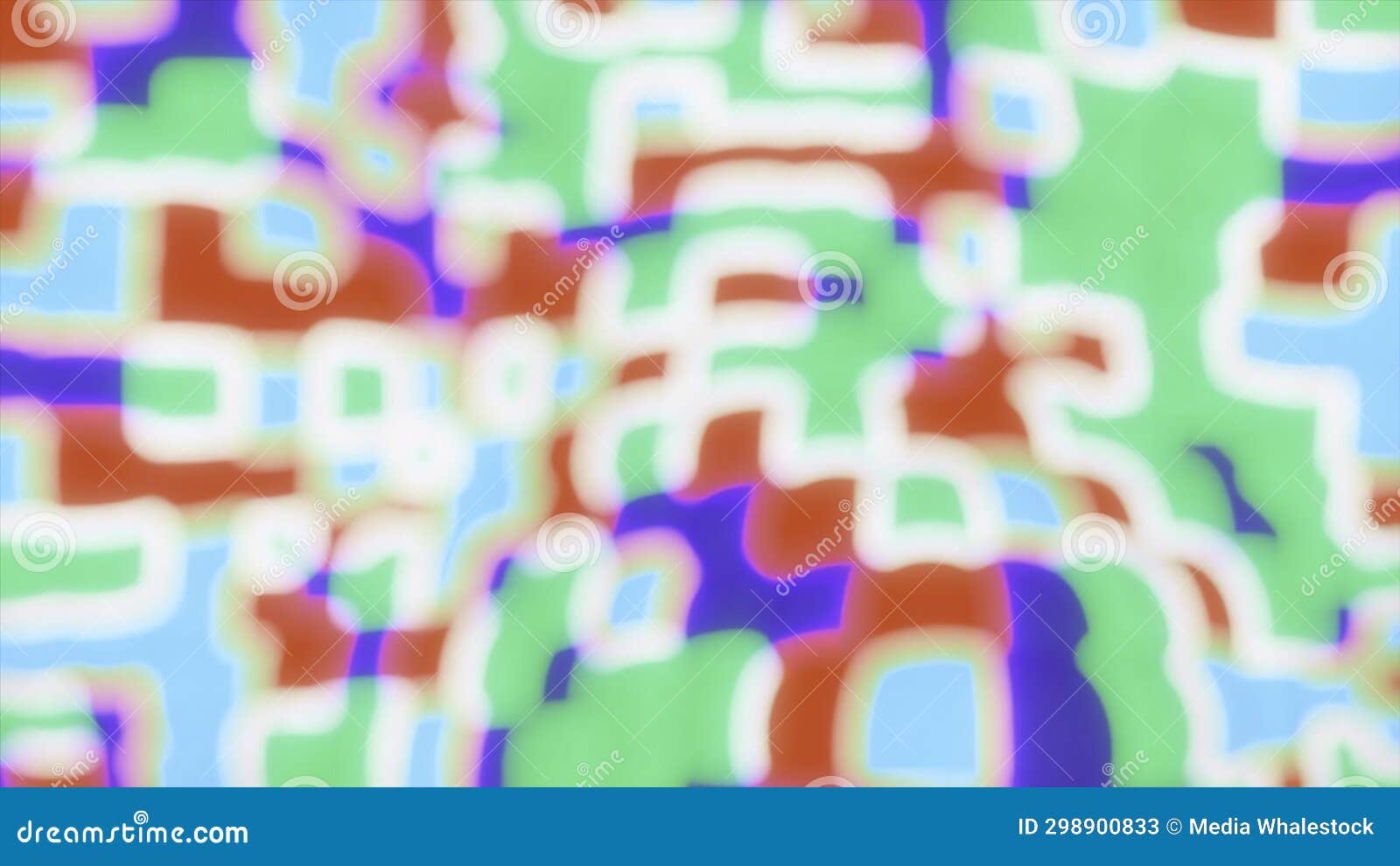 Bright Colored Spots. Design. Multi-colored Pieces of Paint Made in 3d ...