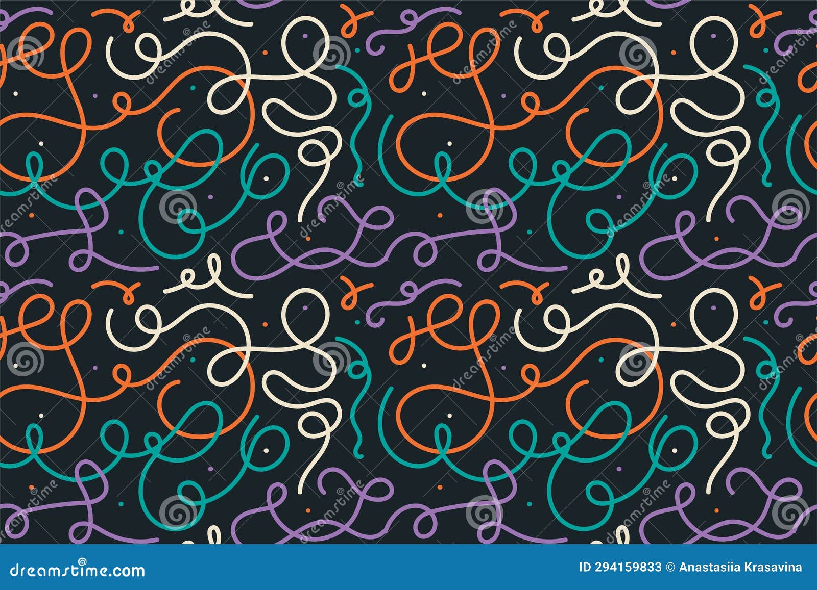 Set Of Colored Squiggle Photo Frames, Wiggly Different Shapes Borders ...