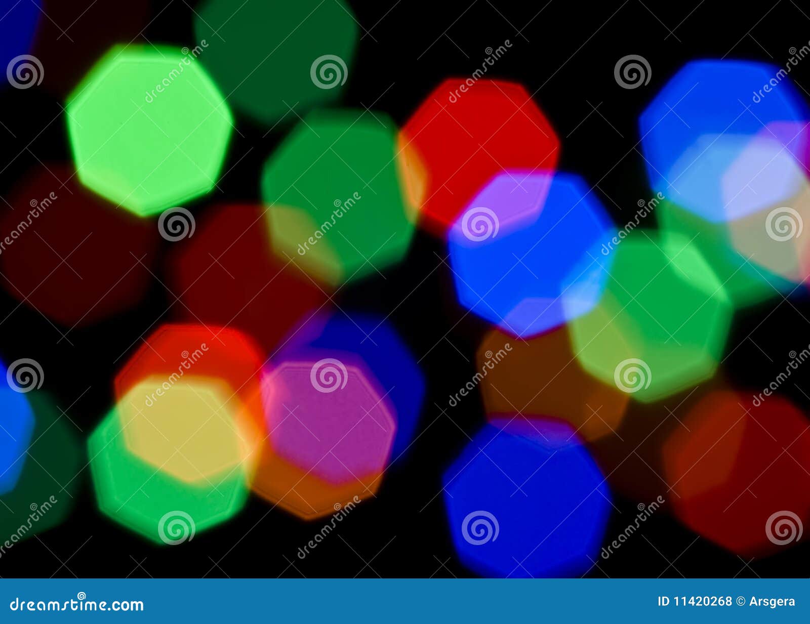 Bright Colorful Blurred Lights Stock Photo - Image of imagination ...