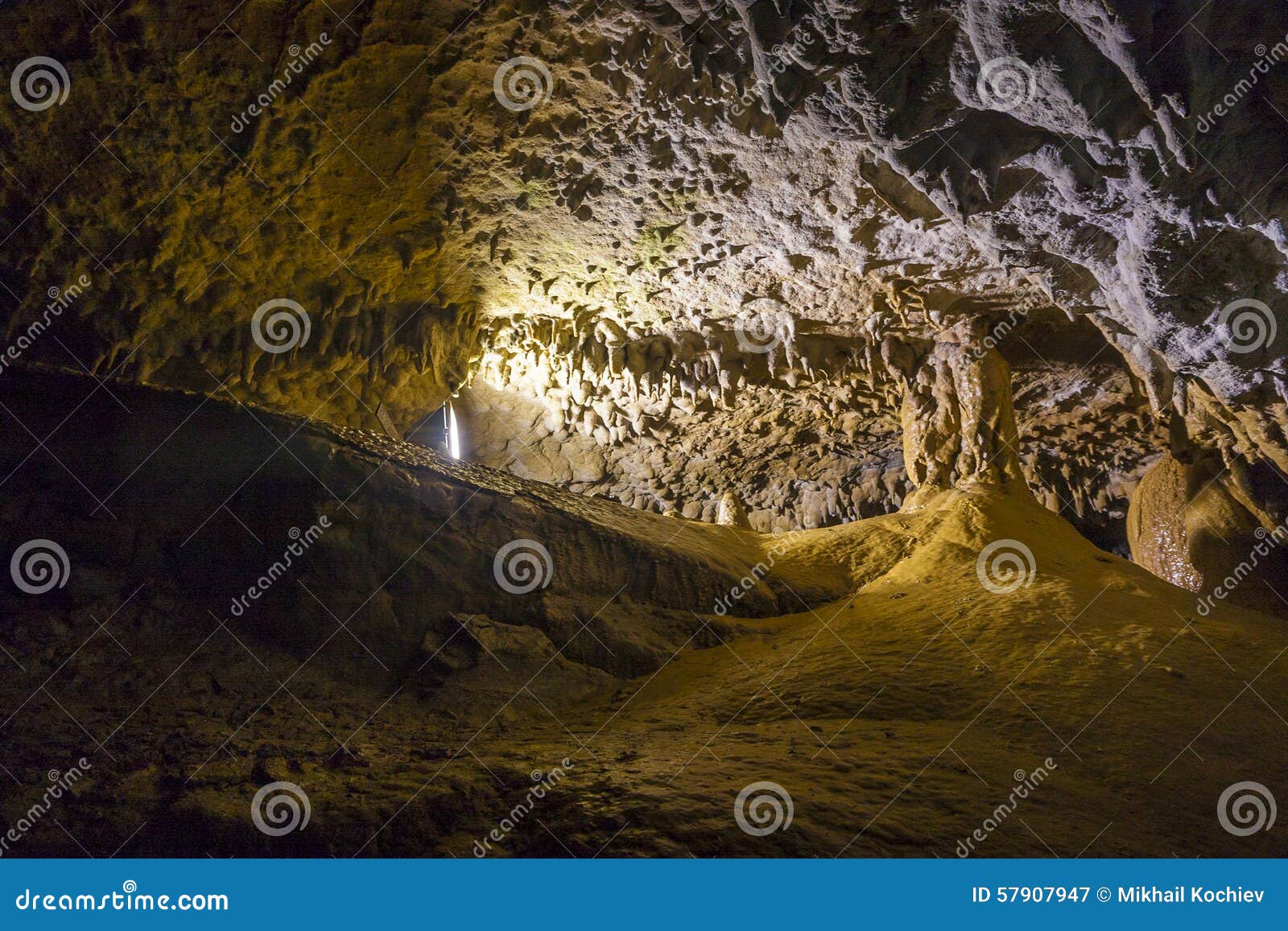 Bright and Colorful Cave Abrskil Stock Image - Image of foreground ...